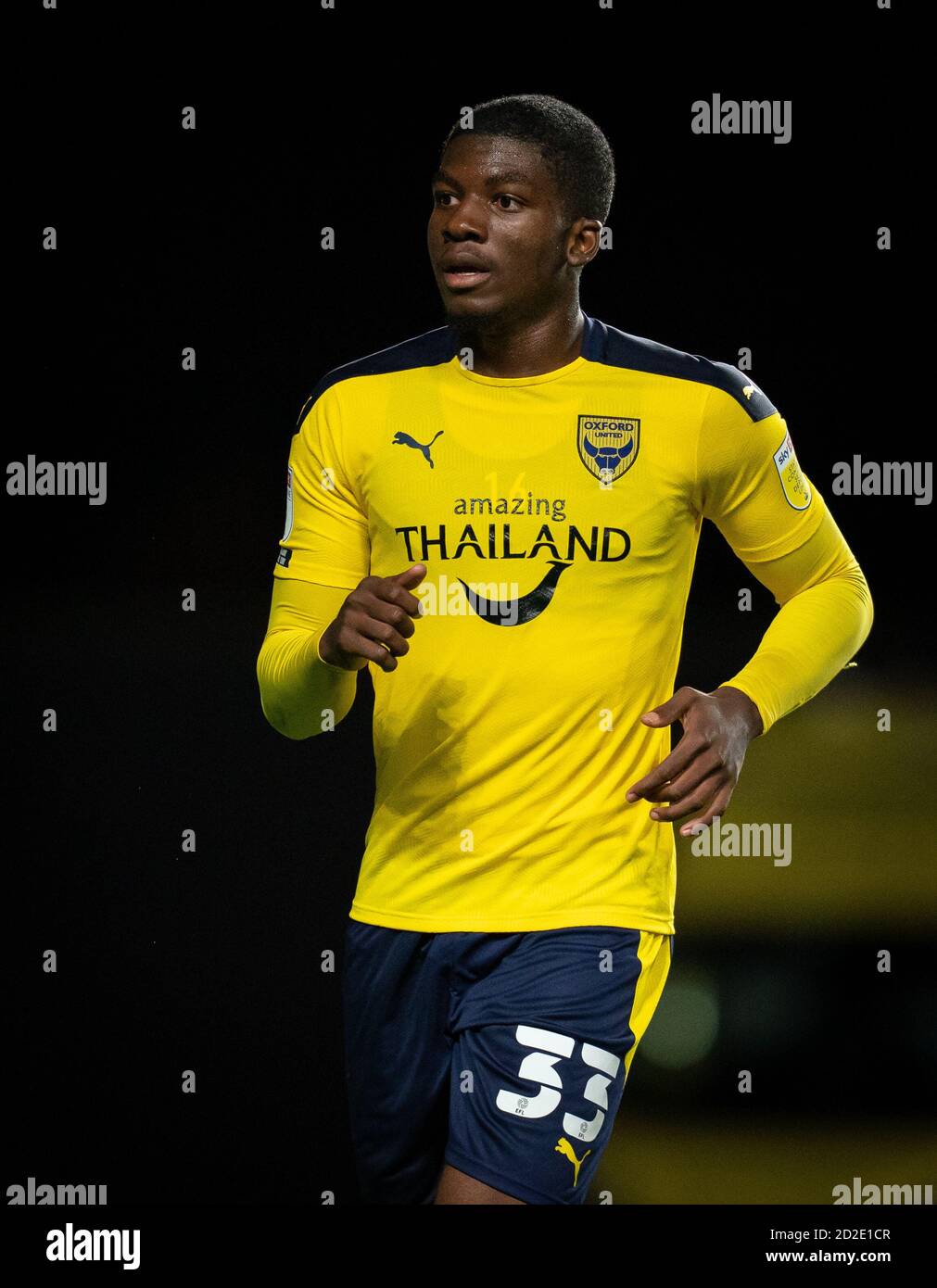 Oxford, UK. 06th Oct, 2020. Michael Elechi of Oxford United during the ...