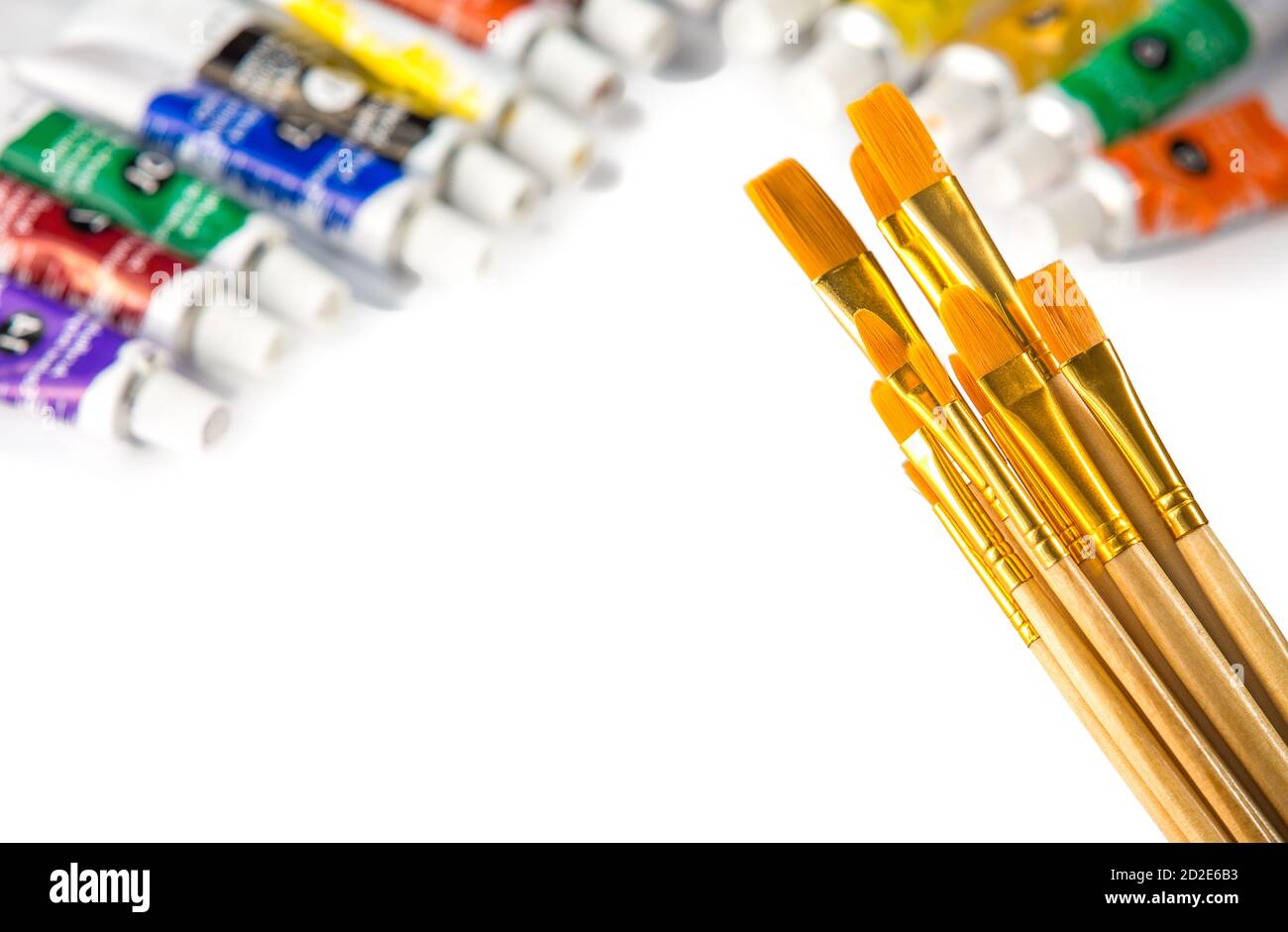 Paint brush sizes hi-res stock photography and images - Alamy