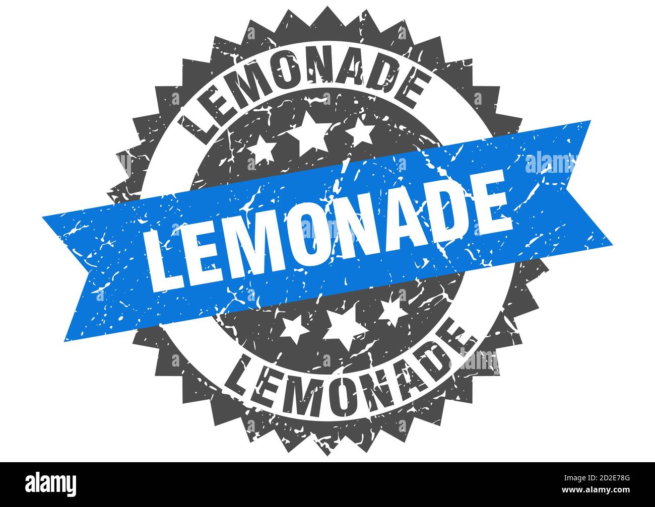 lemonade stamp. round grunge sign with ribbon Stock Vector Image & Art ...