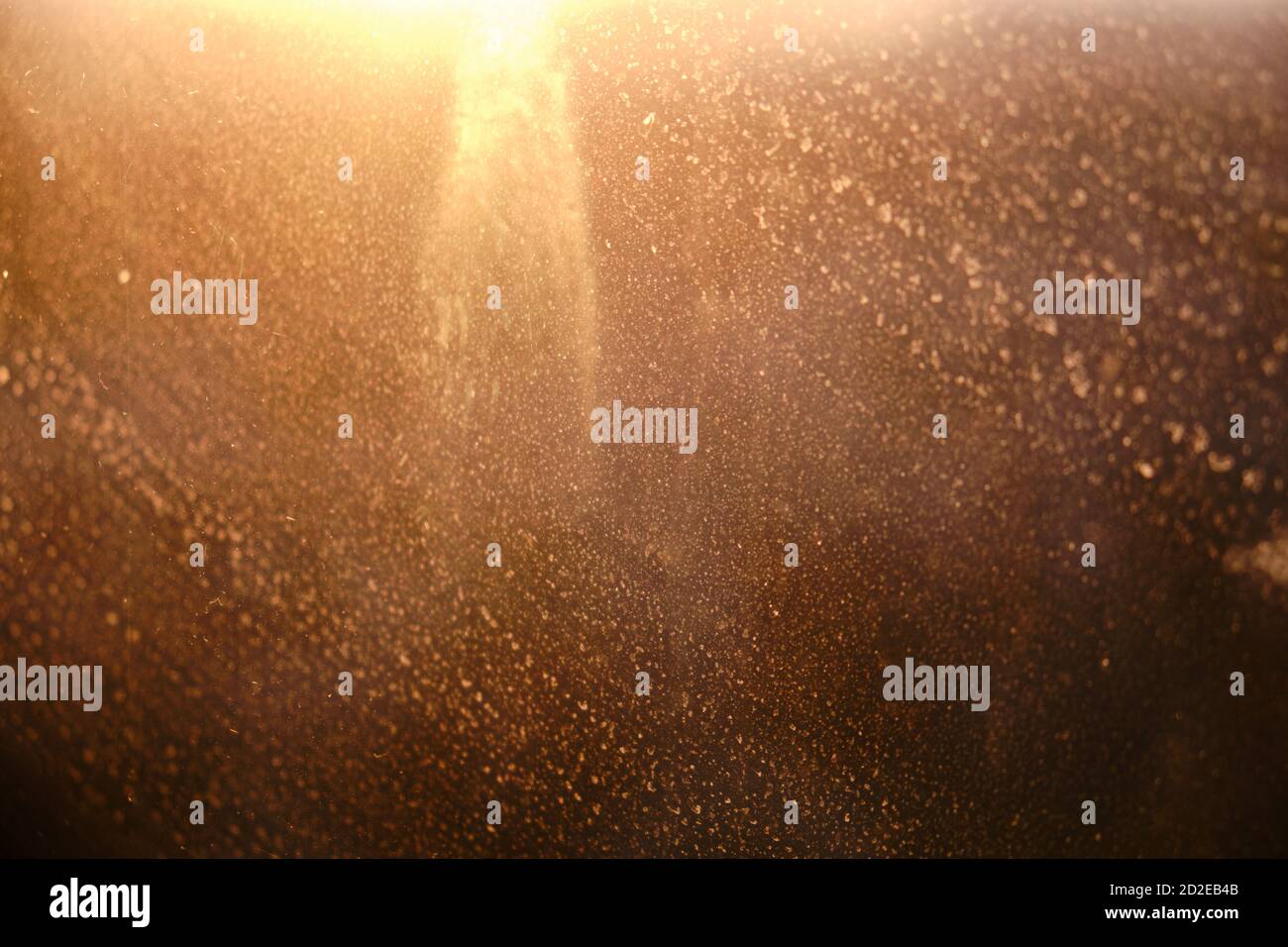 Dirty window with water stains on the glass Stock Photo - Alamy