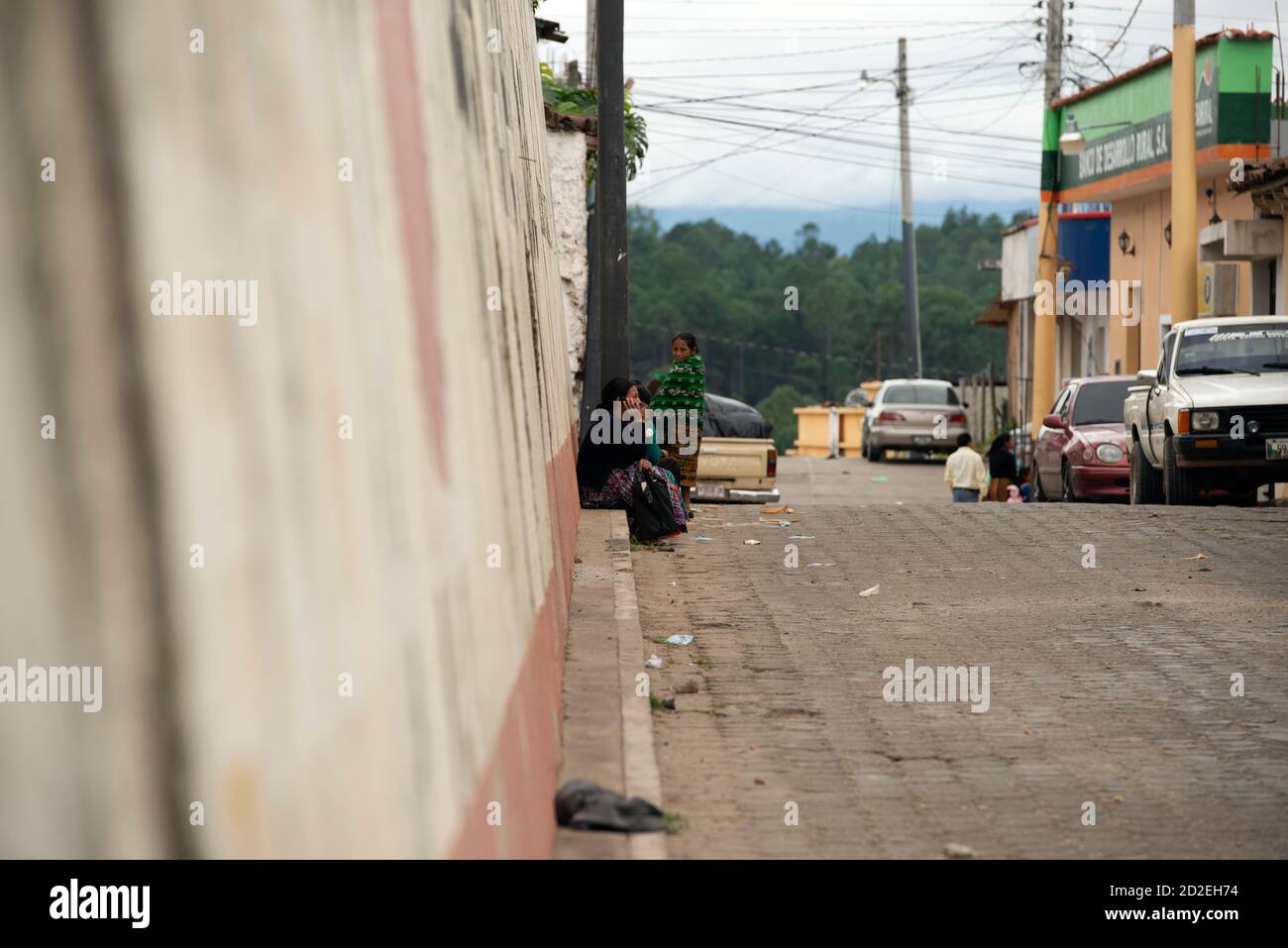 Indigenous Kiche (Quiché) Maya people. San Pedro Jocopilas, Guatemala ...