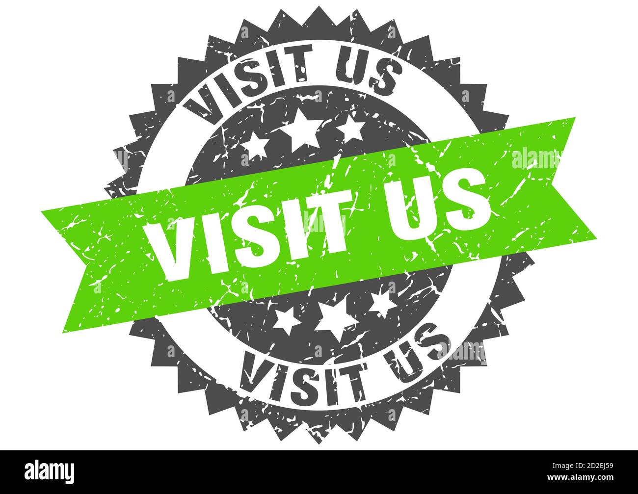 Visit us stamp hi-res stock photography and images - Alamy