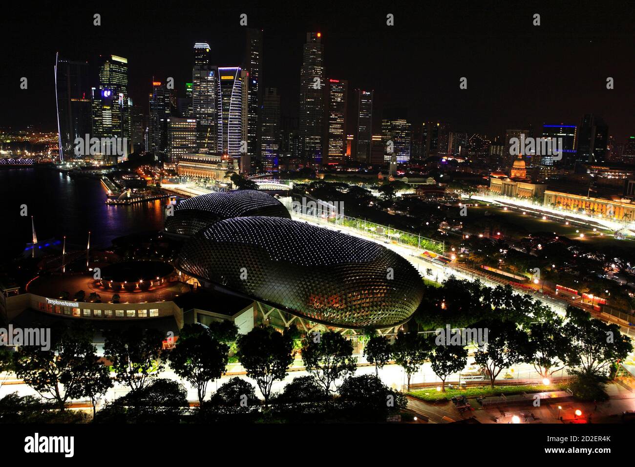 Racing circuit night view hi-res stock photography and images - Alamy