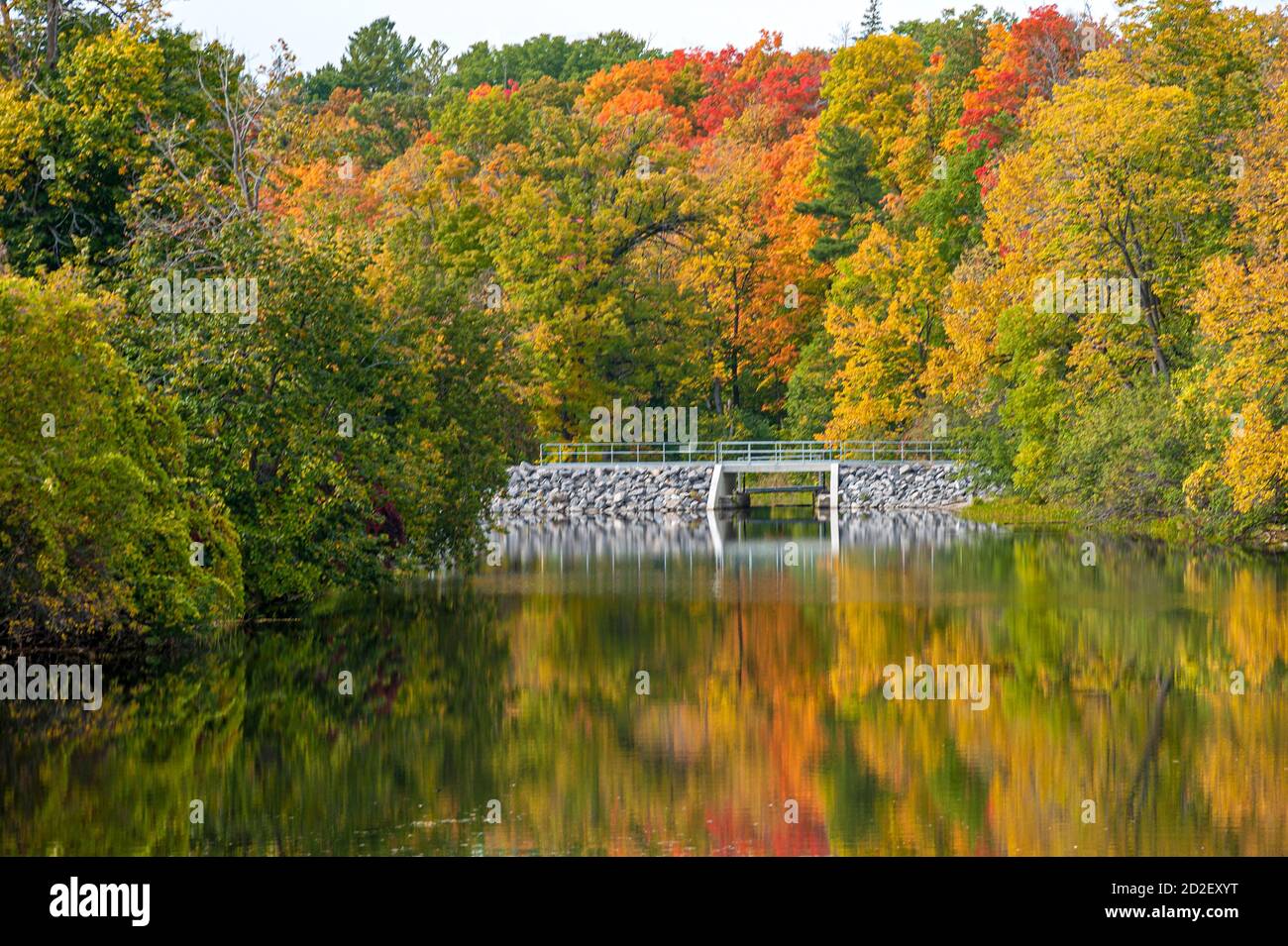 Autumn colors reflection hi-res stock photography and images - Alamy
