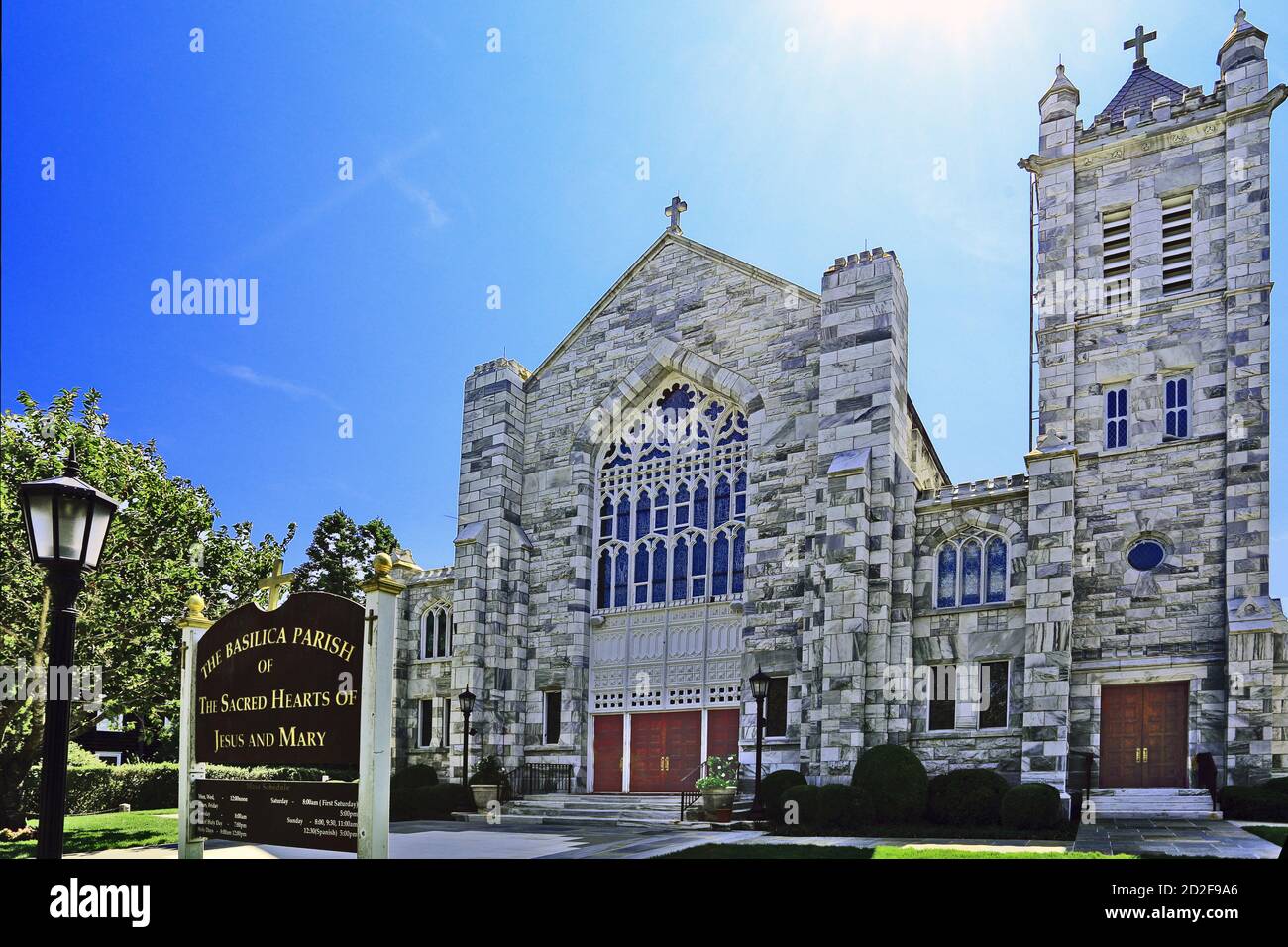 Church Southampton Long Island New York Stock Photo - Alamy