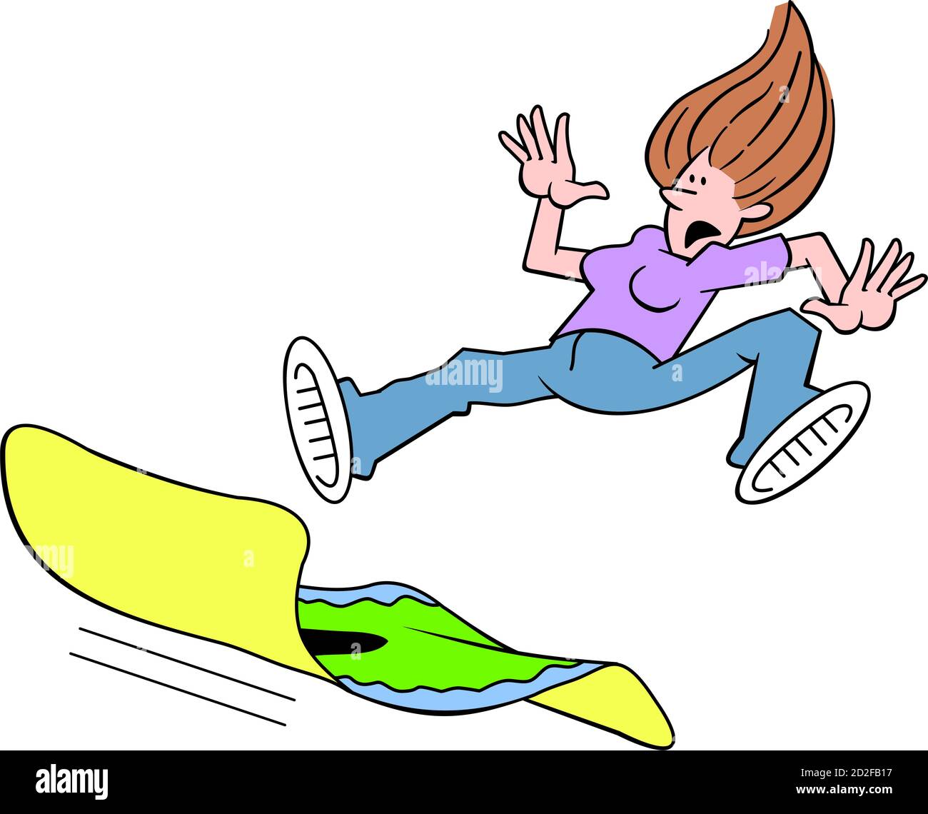 Slipping the slip hi-res stock photography and images - Alamy