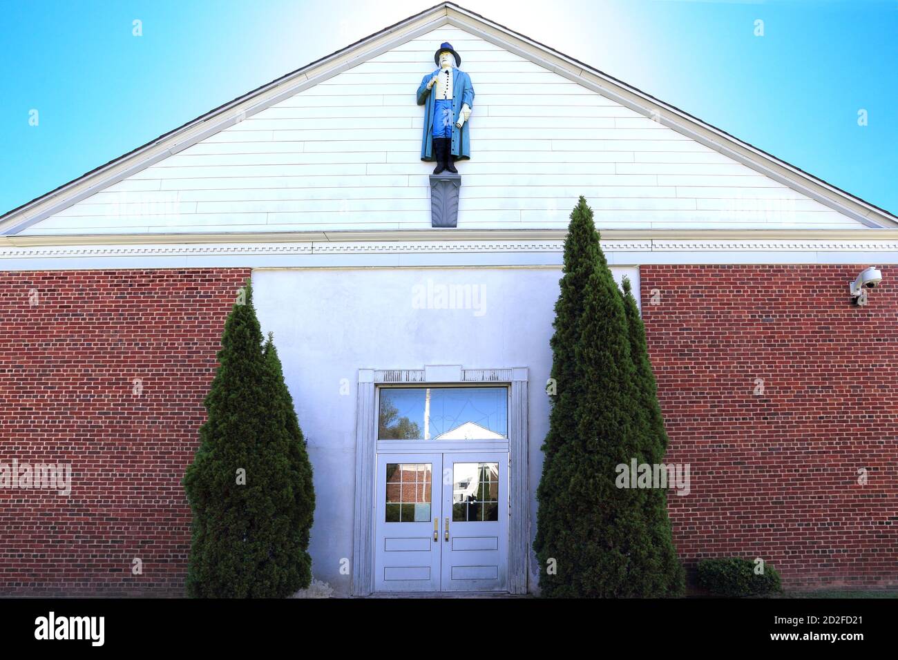 Statue of Richard Woodhull Setauket School Setauket Long Island New ...