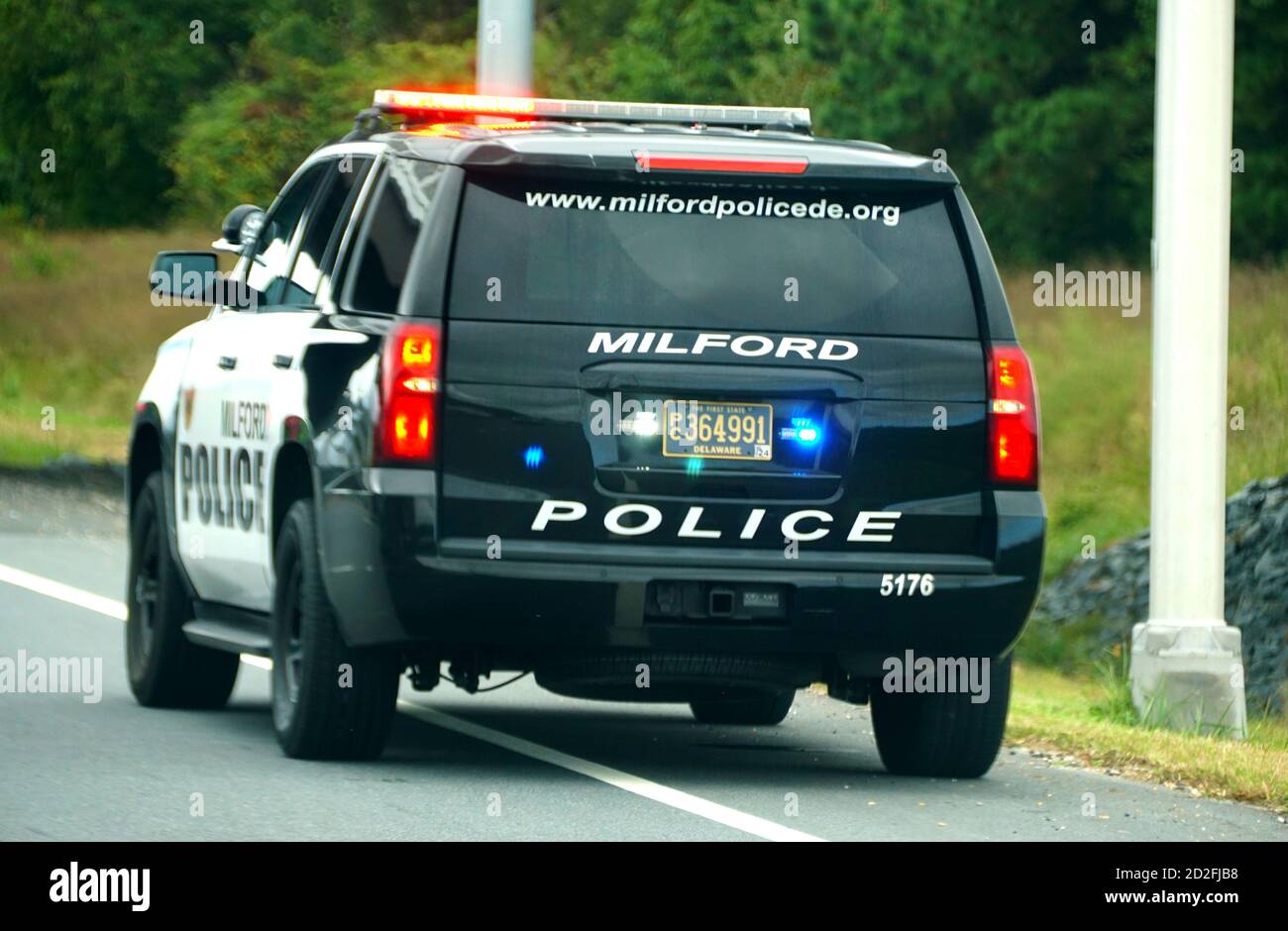 Black police suv hi-res stock photography and images - Alamy