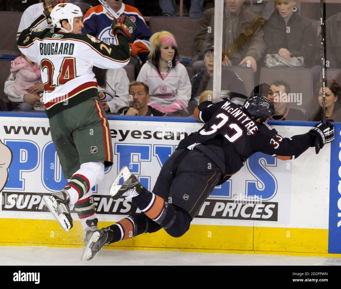 Derek boogaard hi-res stock photography and images - Alamy