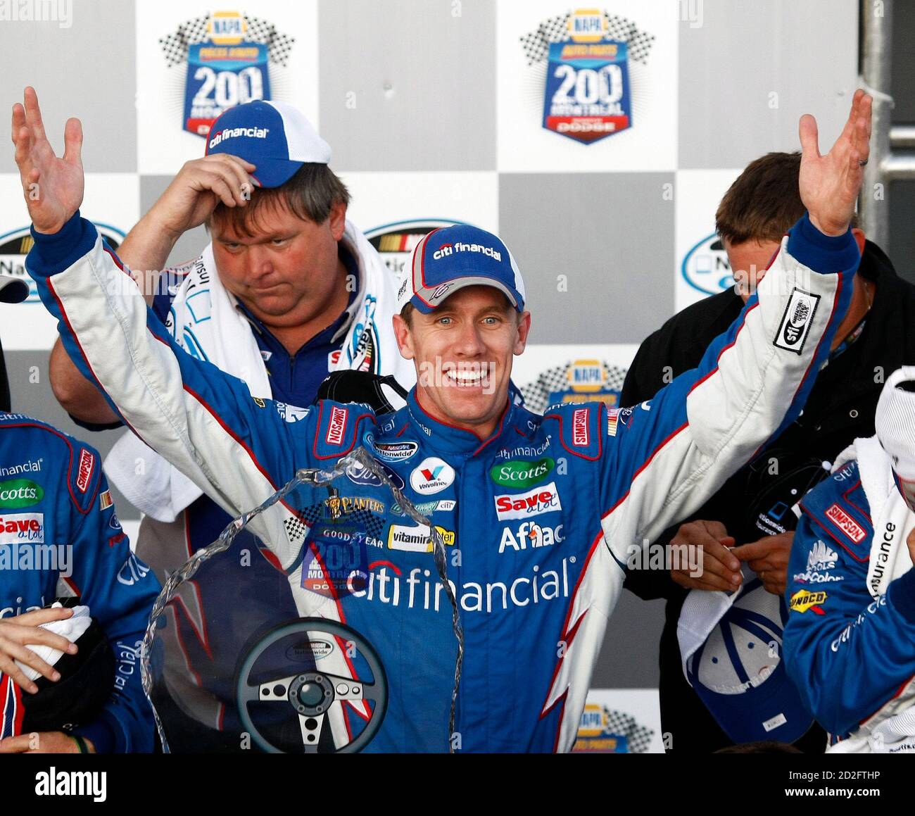Nascar nationwide driver carl edwards High Resolution Stock Photography ...