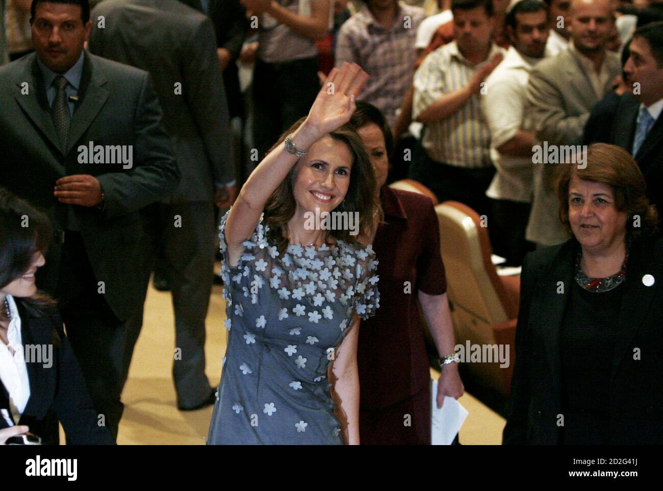 Syrian First Lady Asma Al Assad High Resolution Stock Photography and ...