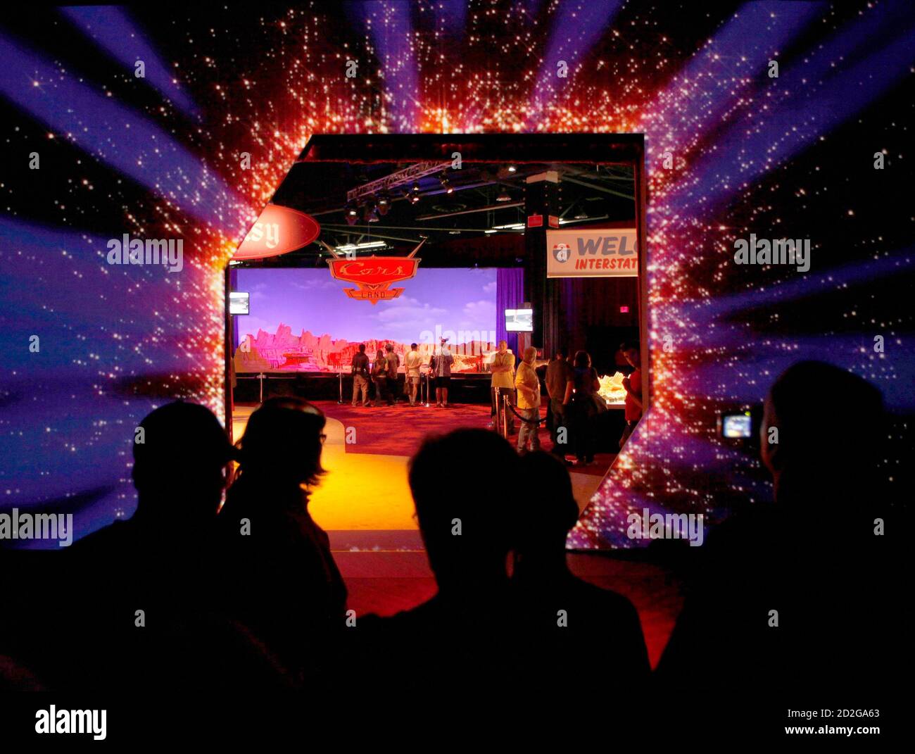 Disneys cars land hi-res stock photography and images - Alamy