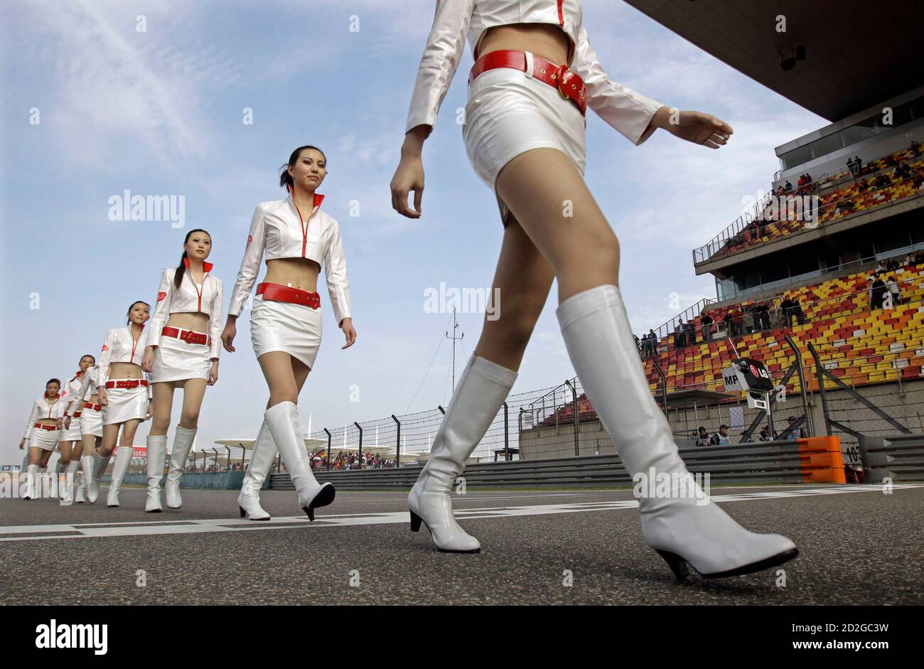 Grid girls china hi-res stock photography and images - Alamy