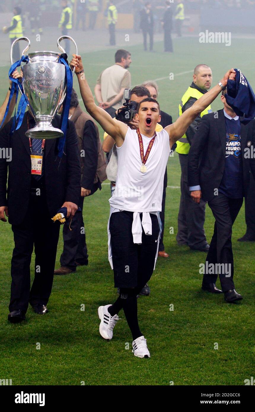 Inter Milan Champions League Trophy High Resolution Stock Photography ...
