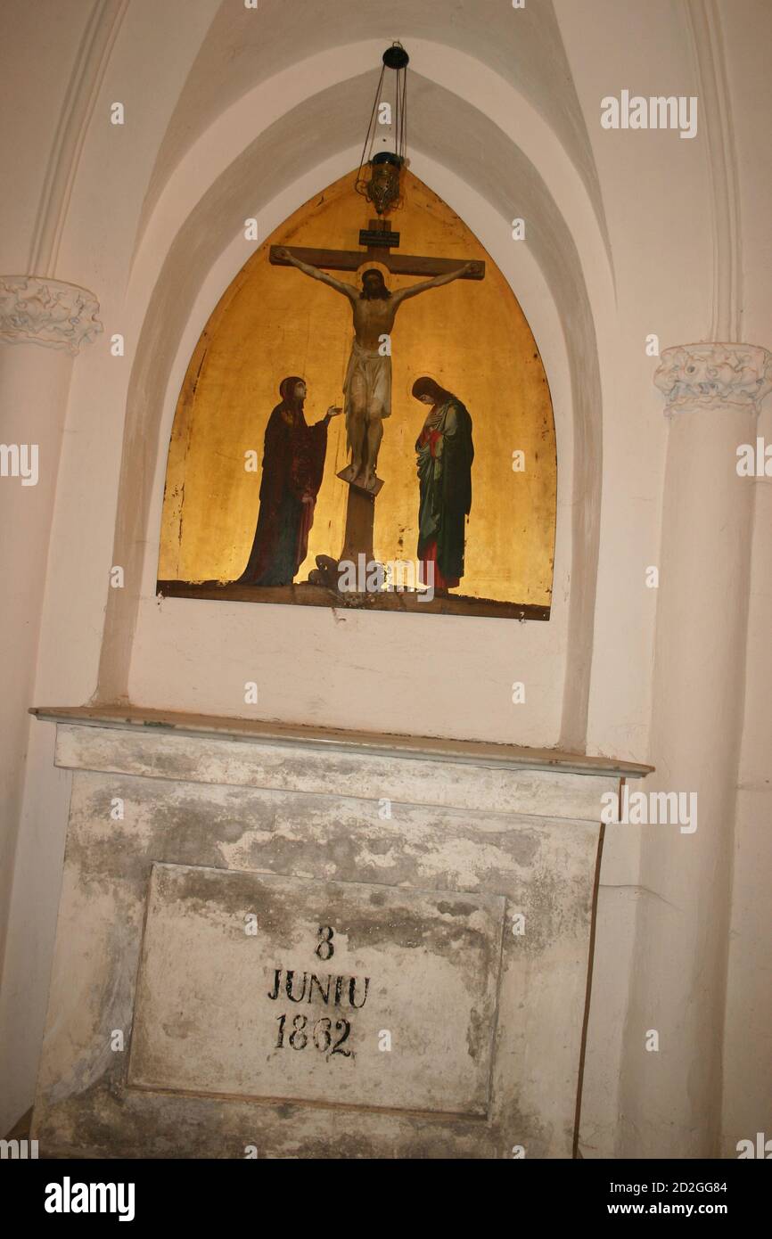 Maia, Ialomita County, Romania. The tomb of the Prim-minister Barbu ...