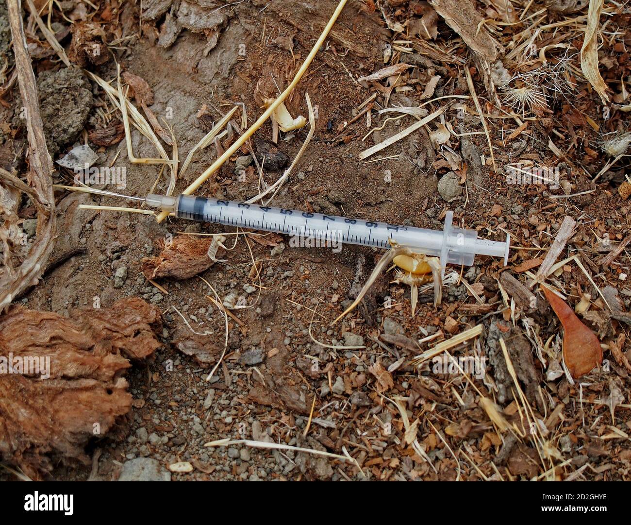 Used syringe hi-res stock photography and images - Alamy