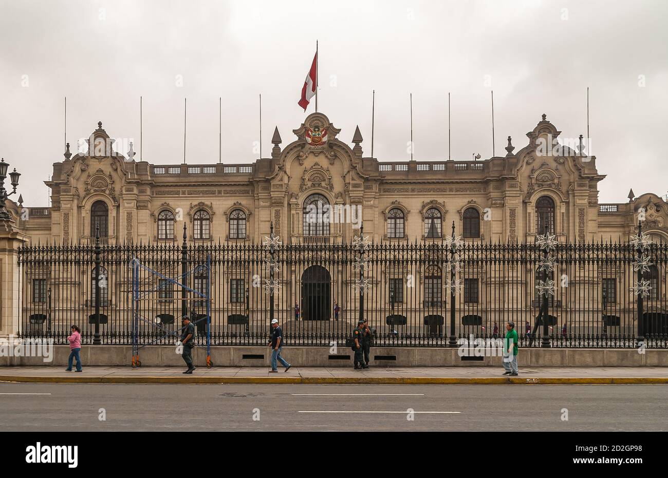 Government palace peru hi-res stock photography and images - Alamy
