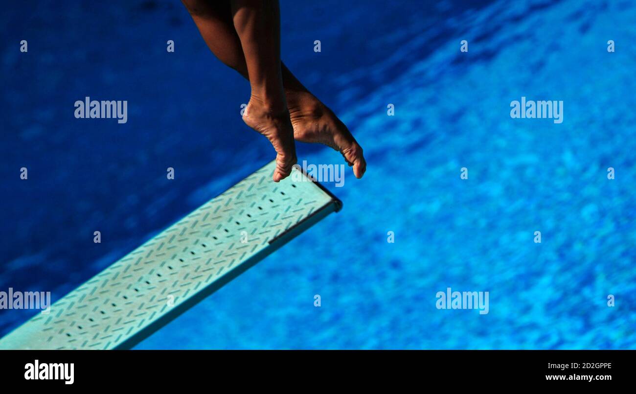 Springboard Diver High Resolution Stock Photography and Images - Alamy