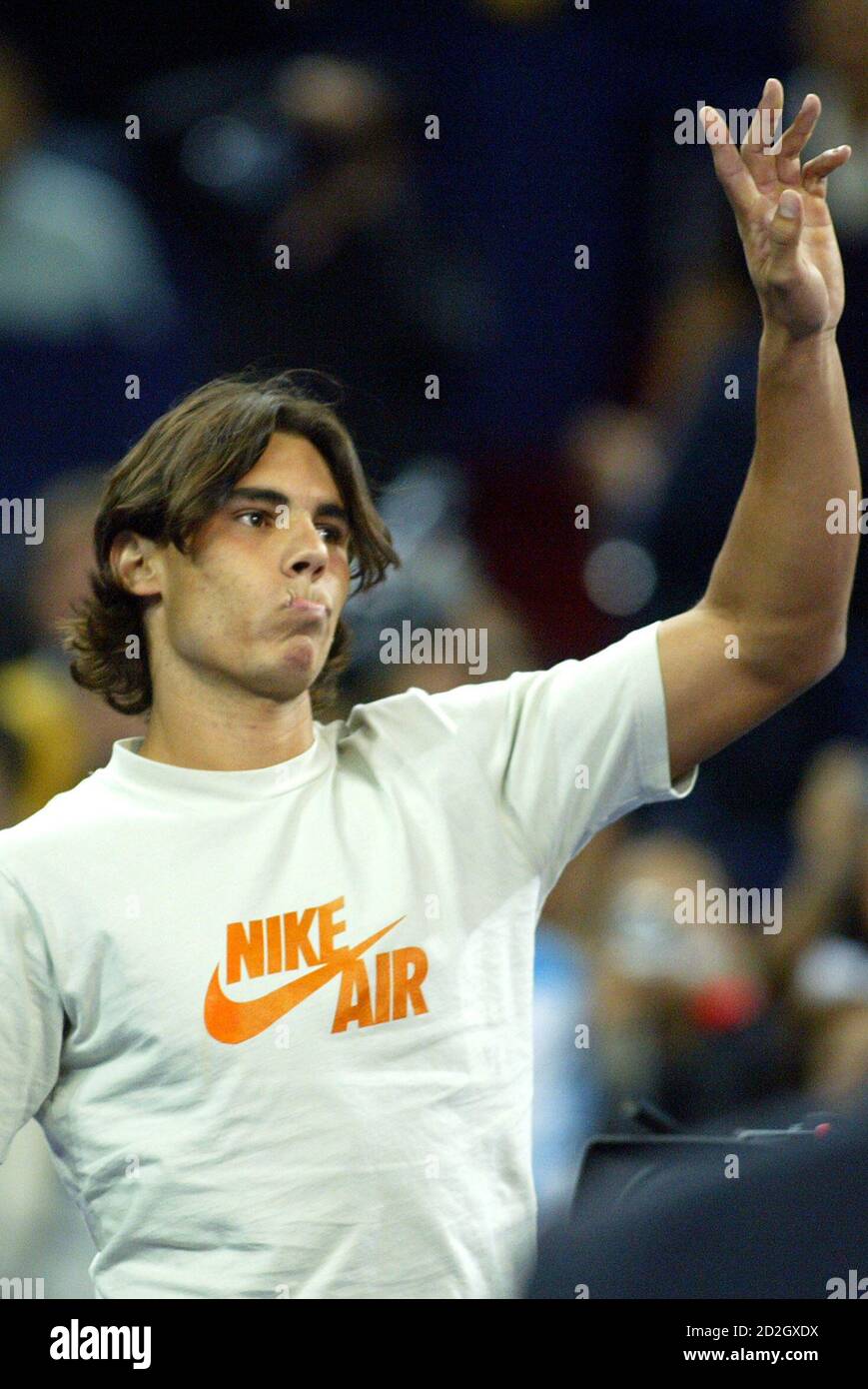 Rafael nadal foot injury hi-res stock photography and images - Alamy