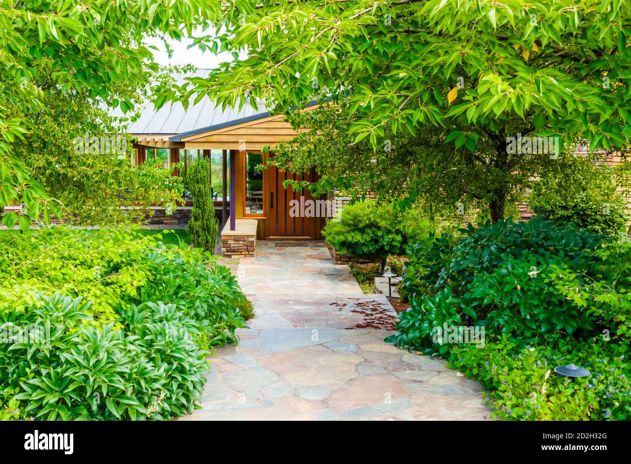 Oregon, Portland, Main Entrance Stock Photo - Alamy