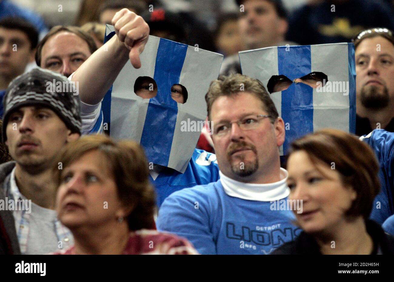 Detroit lions fans hi-res stock photography and images - Alamy