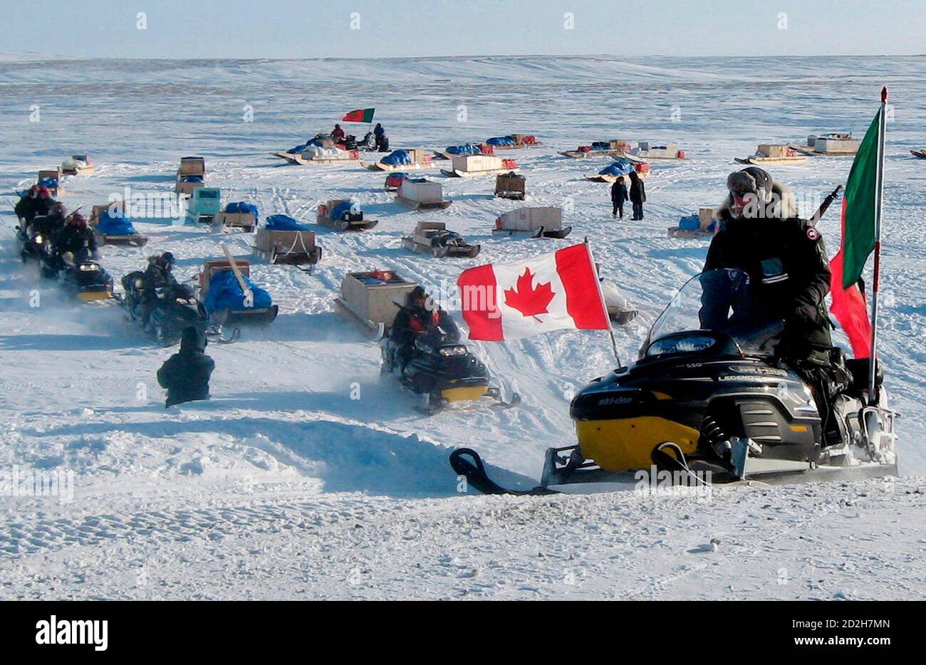 Snowmobile inuit hi-res stock photography and images - Alamy