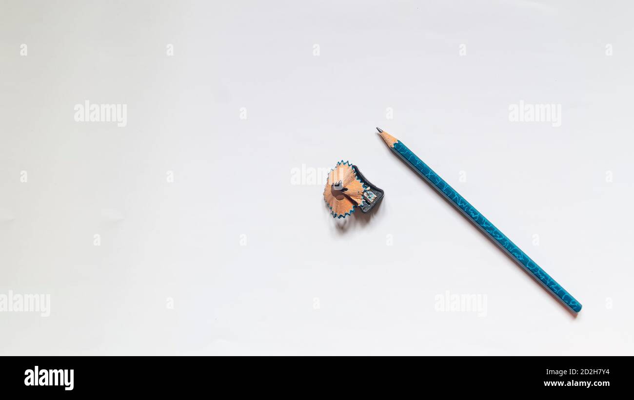 Colorful desk on plain background hi-res stock photography and images ...