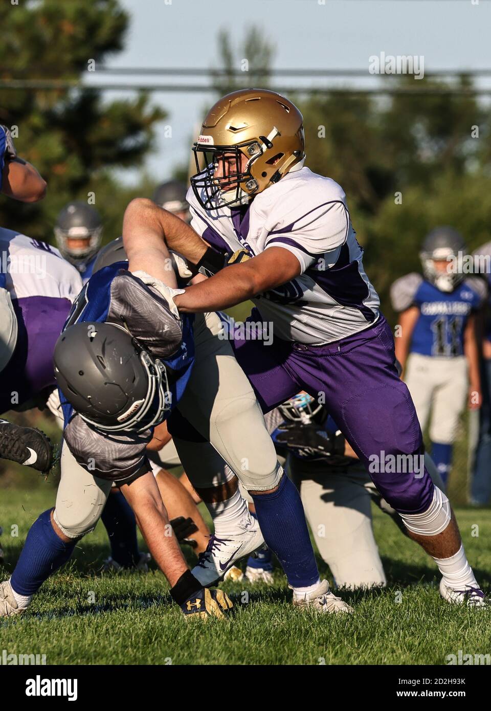 High school football action with St. Thomas More vs Winner in Rapid ...