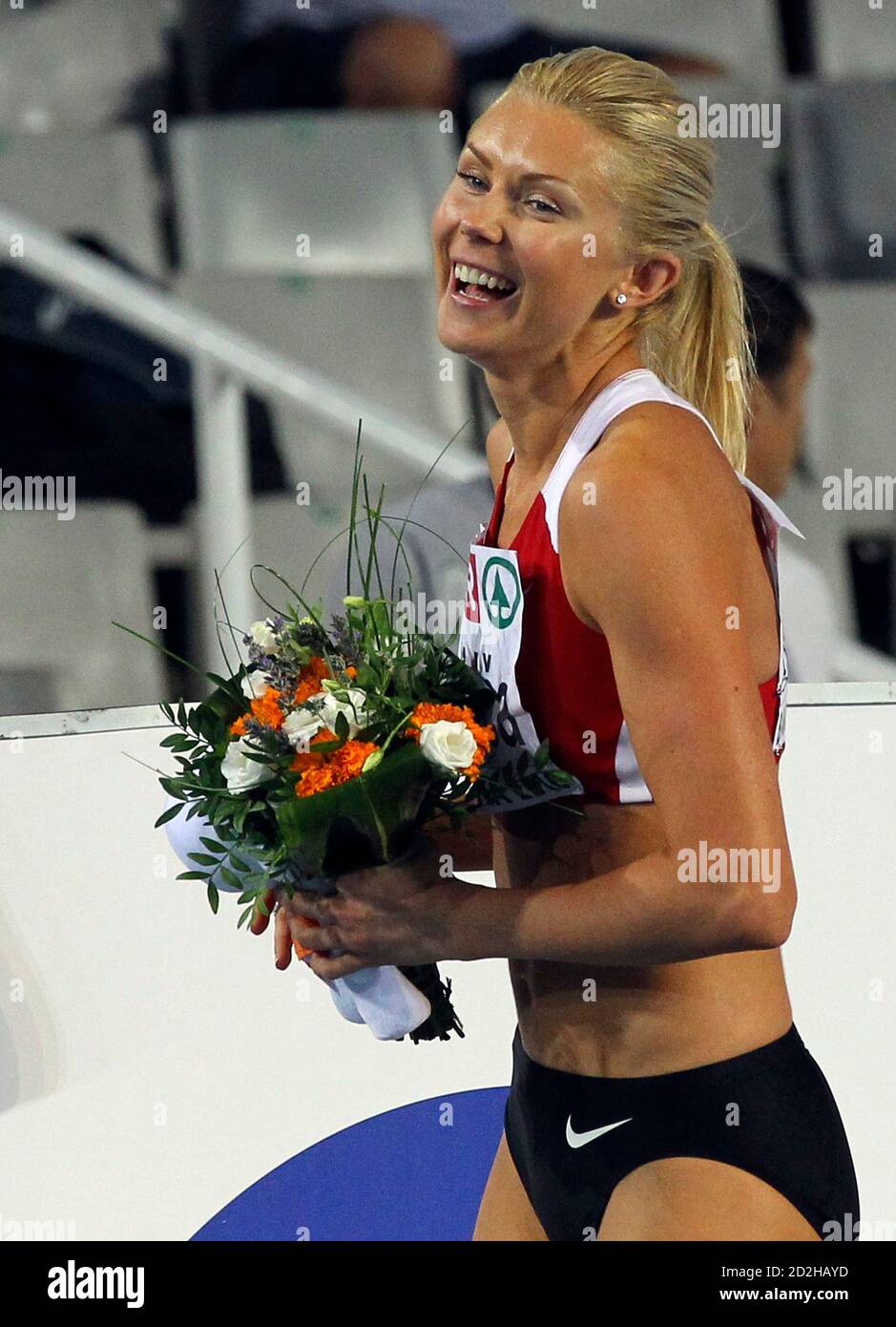 Ineta radevica in barcelona 2010 hi-res stock photography and images ...