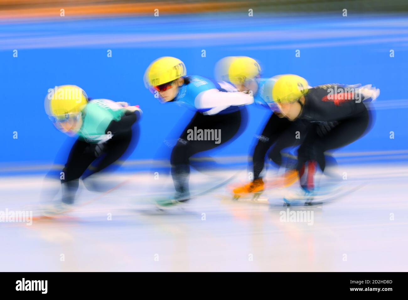 Nagano, Japan. 4th Oct, 2020. The Ambiance shot Short Track Skating ...