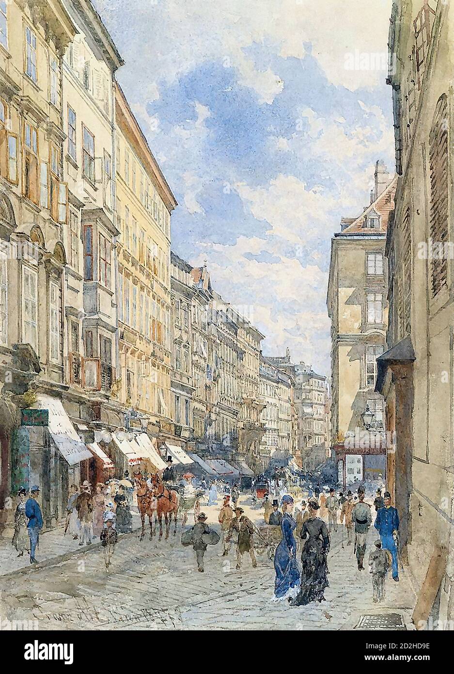 Vienna of the 19th century hi-res stock photography and images - Alamy