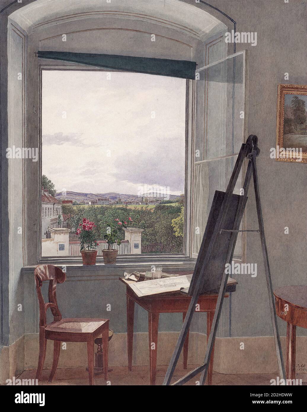 Alt Jacob - Blick Aus Dem Atelier Des Künstlers in Der Alservorstadt ...