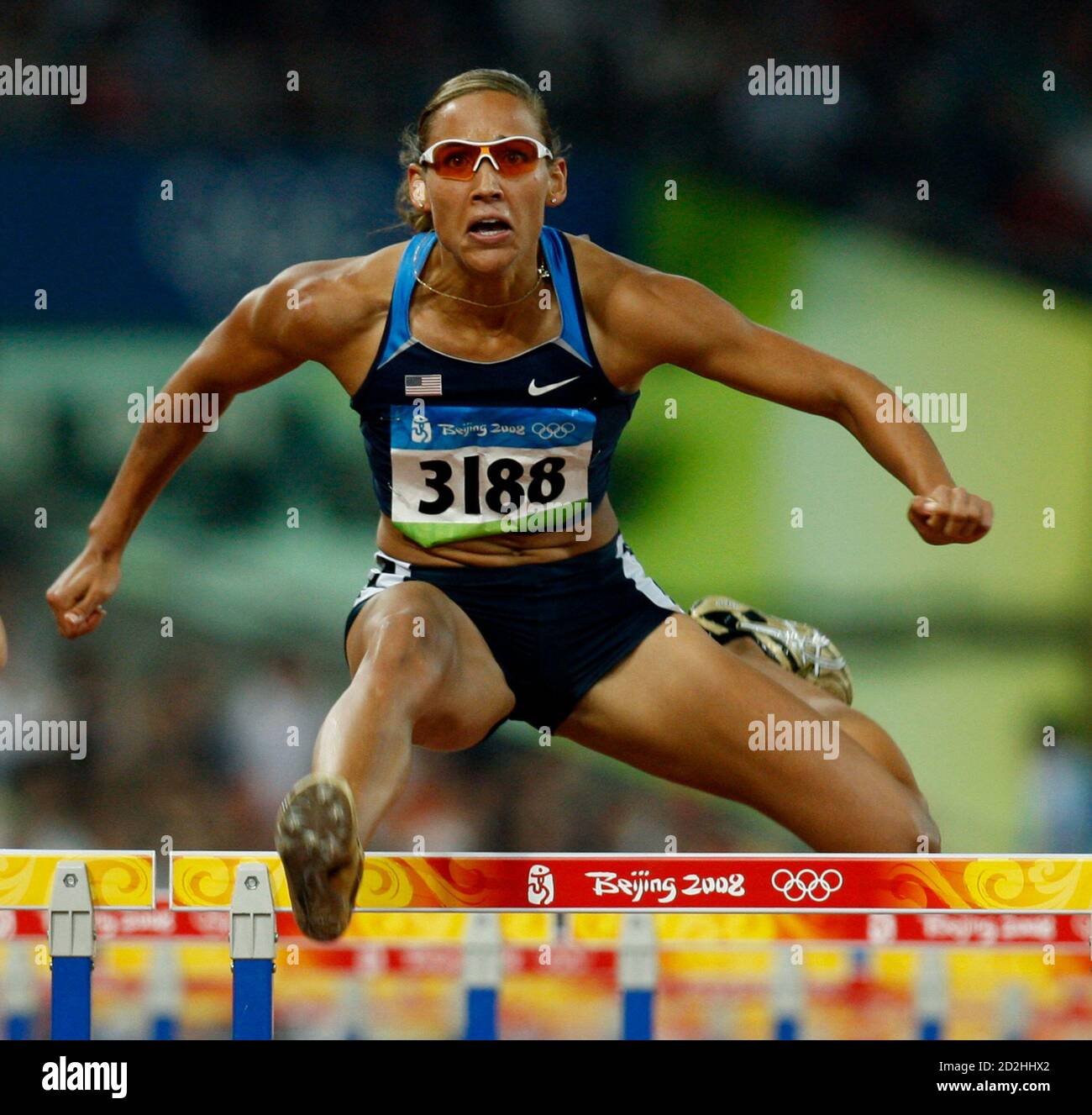 Lolo jones beijing hi-res stock photography and images - Alamy