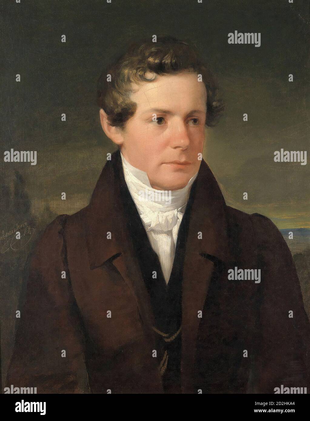 Amerling Friedrich Von - Portrait of University Professor Dr Stephan ...