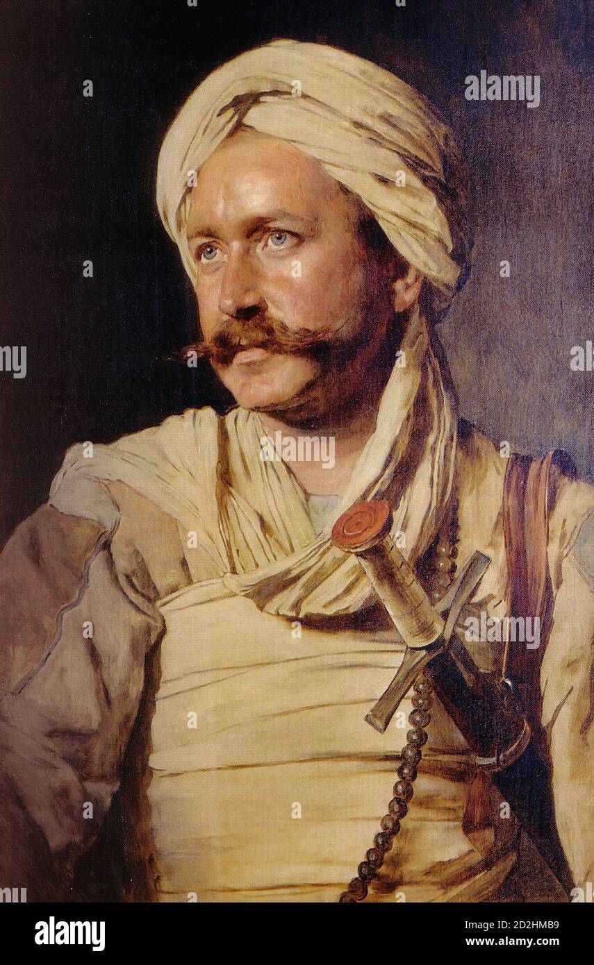 Angeli Heinrich Von - Rudolf Von Slatin Pasha - Austrian School - 19th ...