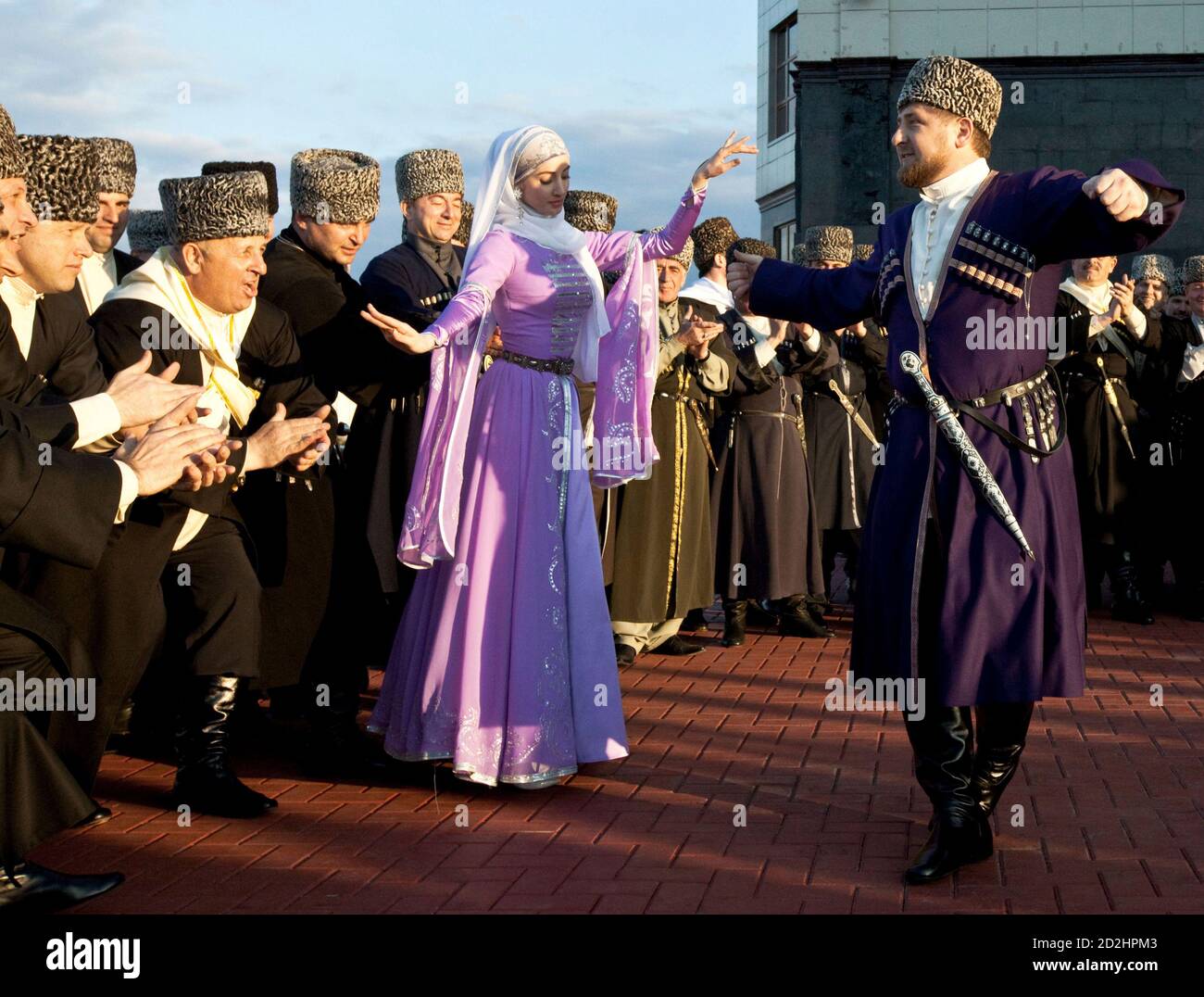 Chechen president ramzan kadyrov grozny hi-res stock photography and ...