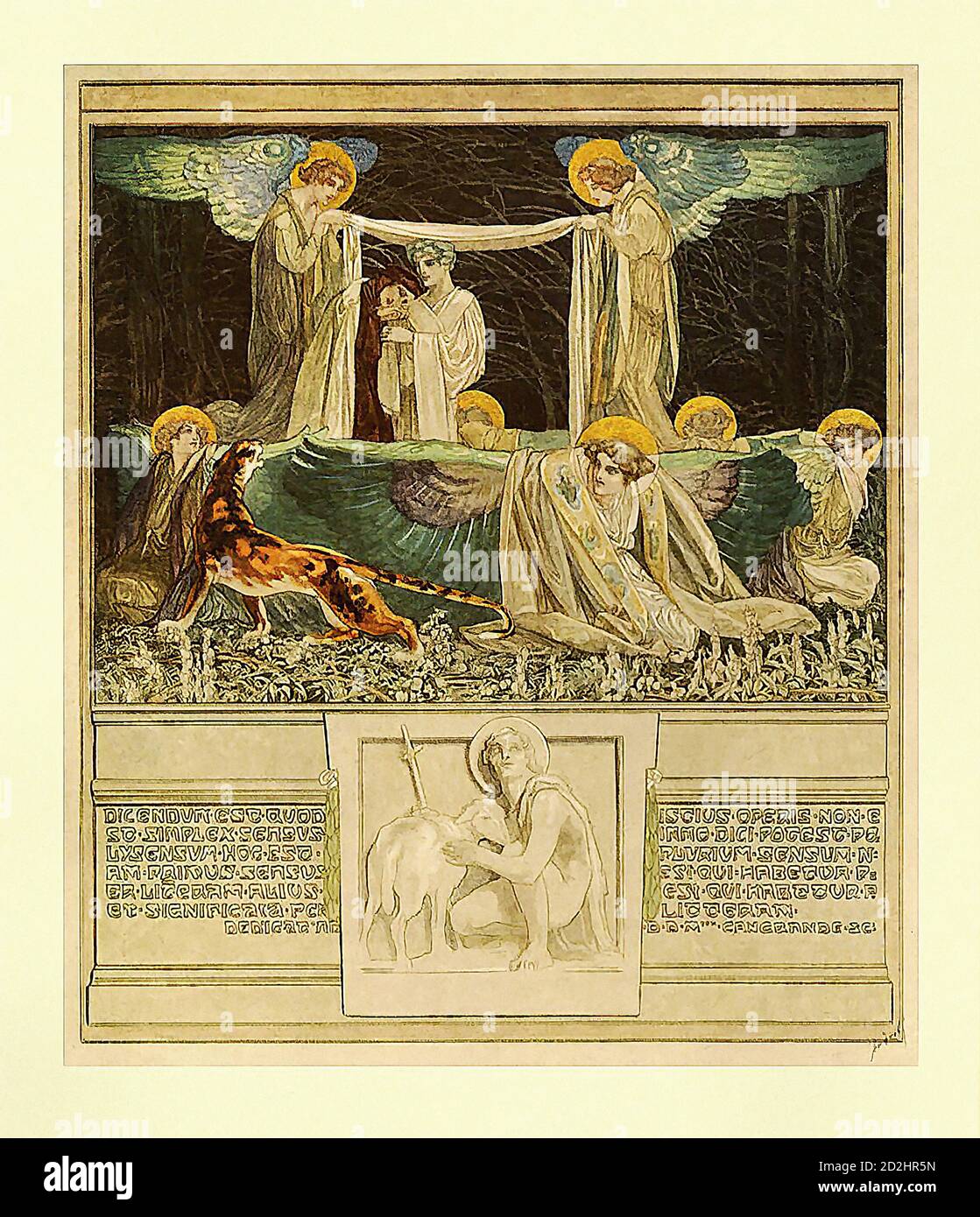 Bayros Franz Von - Illustration for Dante Alighieri's 'the Divine ...