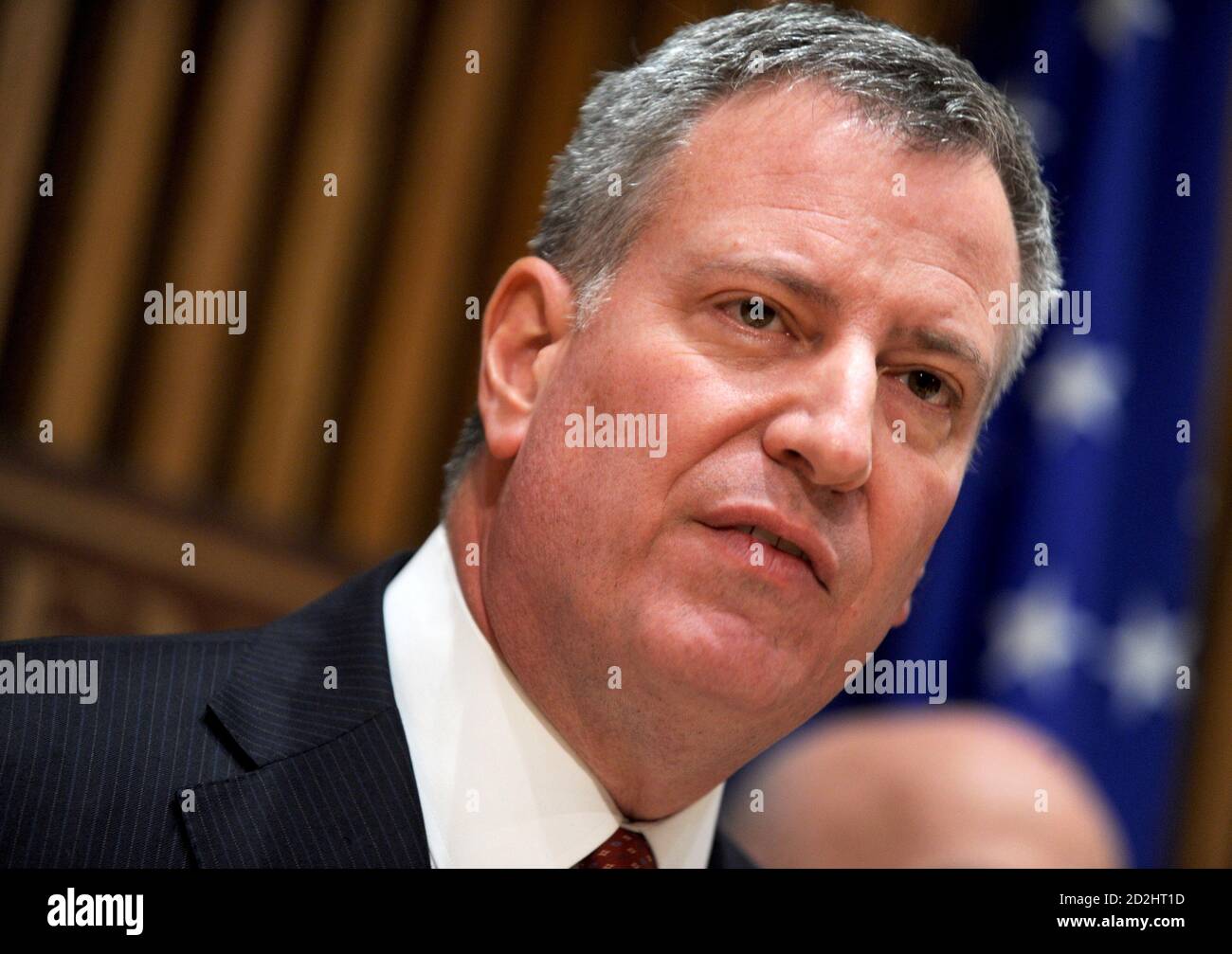 New york police department commissioner bill bratton hi-res stock ...