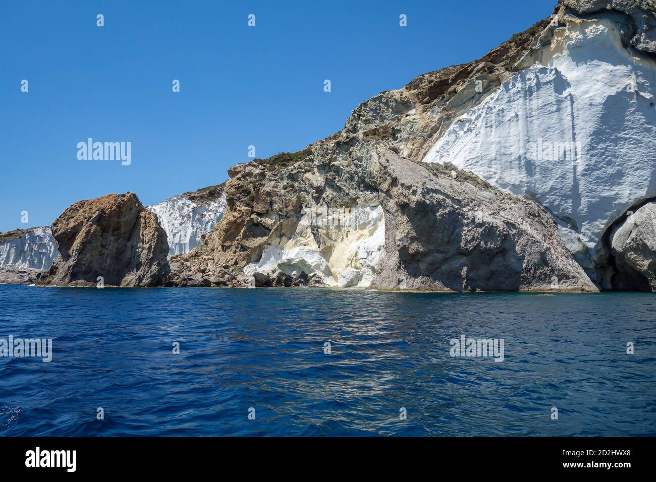 Aerial view sea island ponza hi-res stock photography and images - Alamy