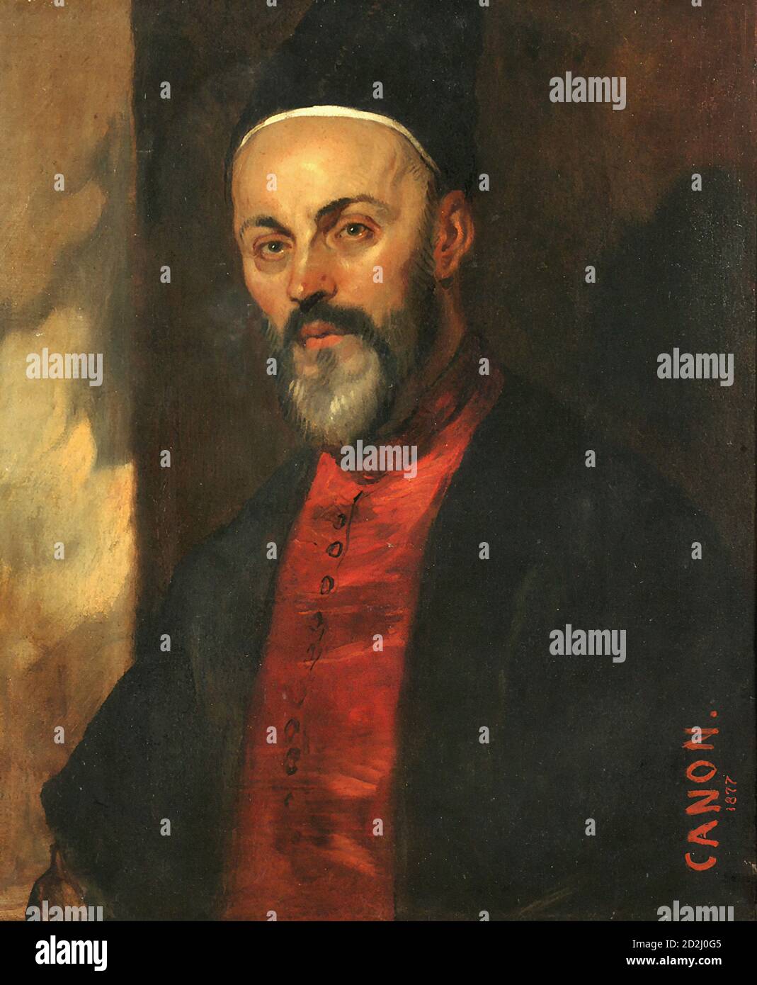 Canon Hans - Portrait of a Gentleman in Eastern Costume - Austrian ...