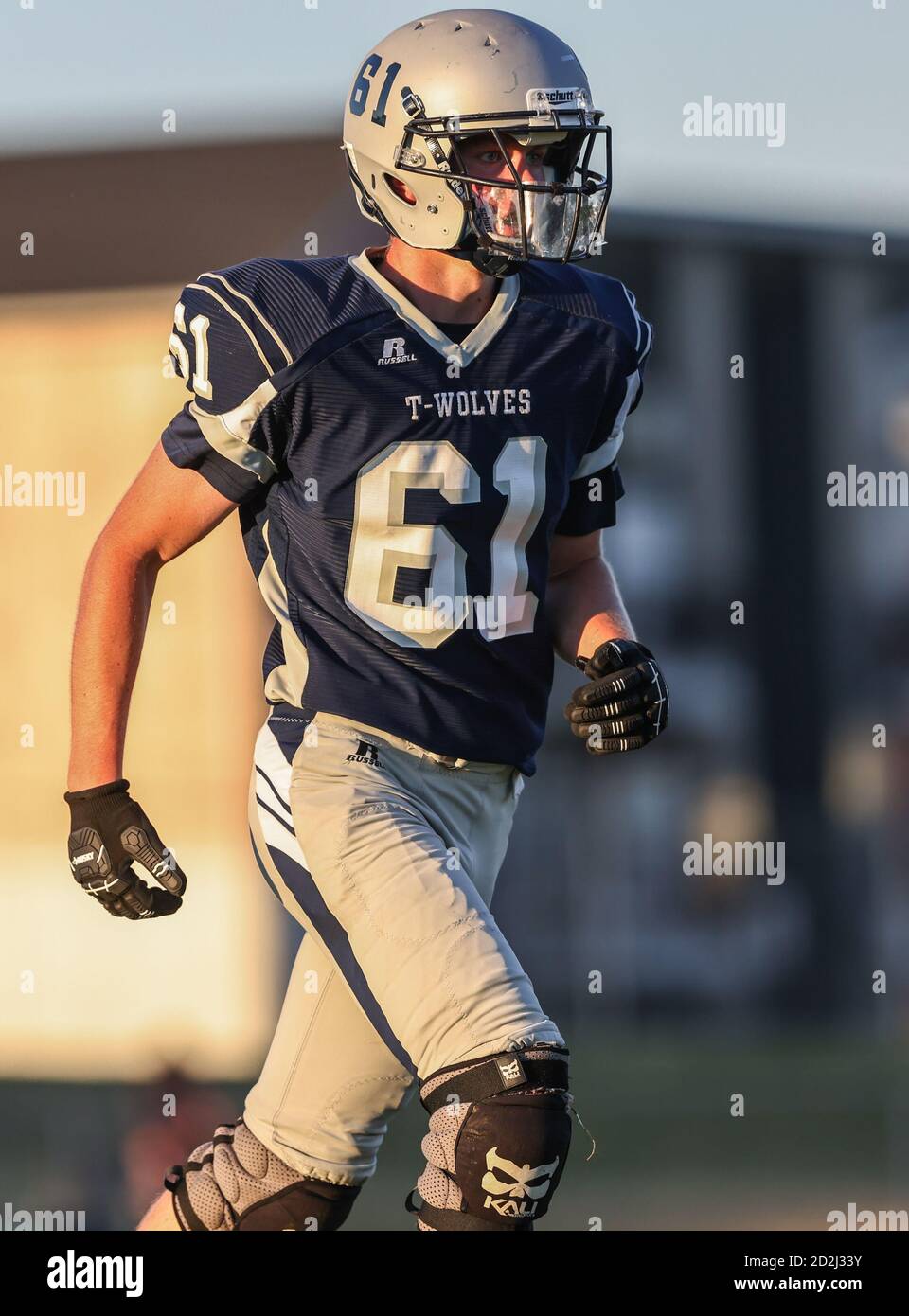 High School Football action with Sandpoint vs Lake City Junior Varsity ...