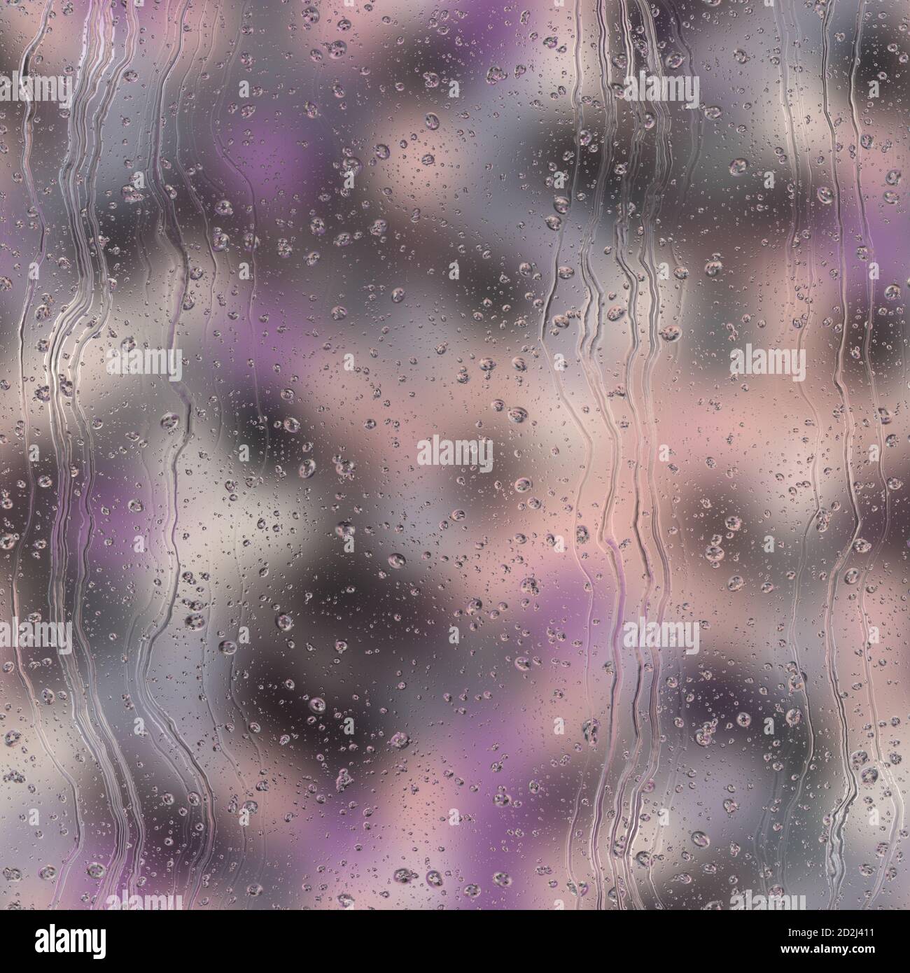 Seamless rain drop water repeat pattern on blur Stock Photo - Alamy