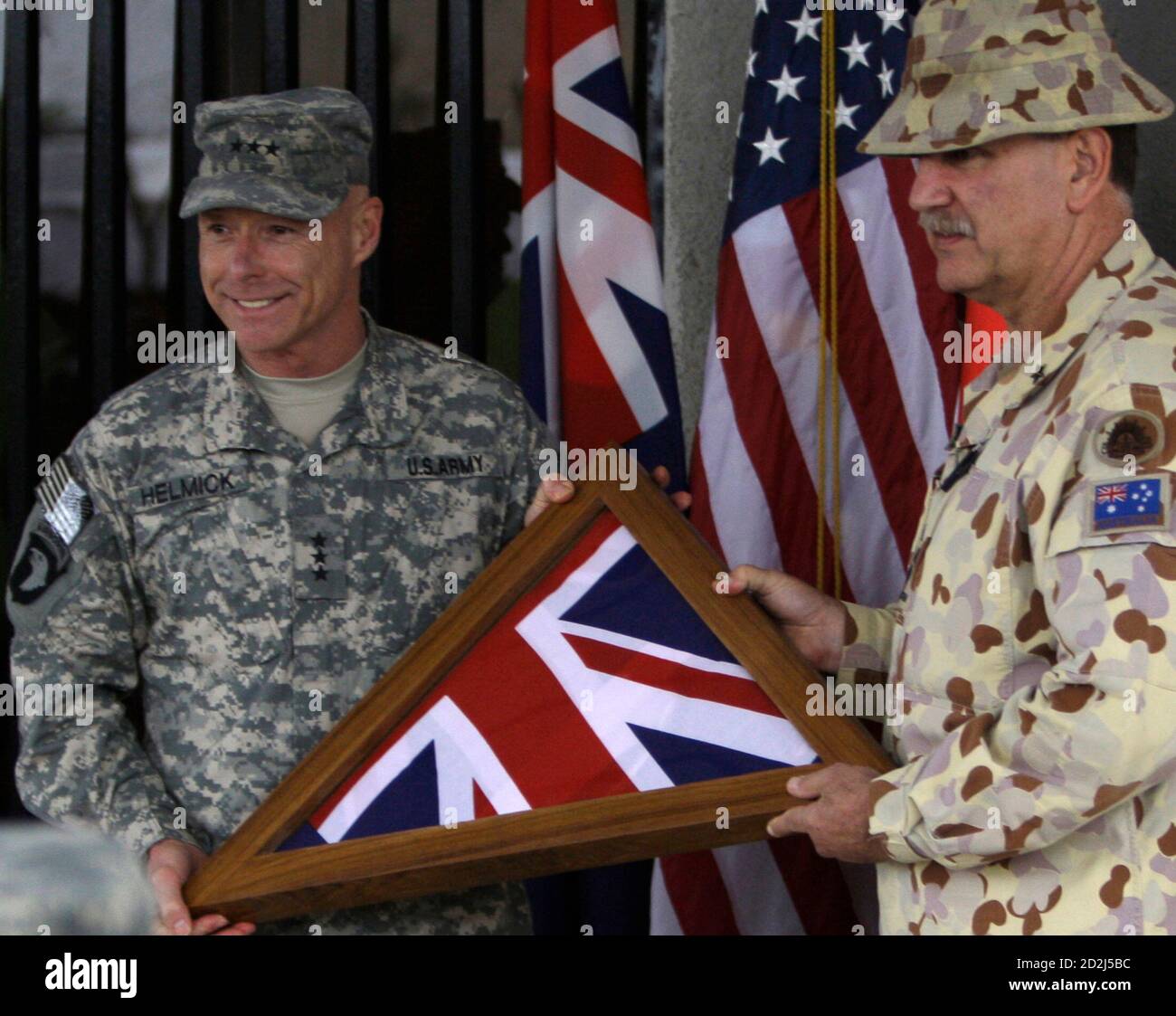 Australian military officer hi-res stock photography and images - Alamy