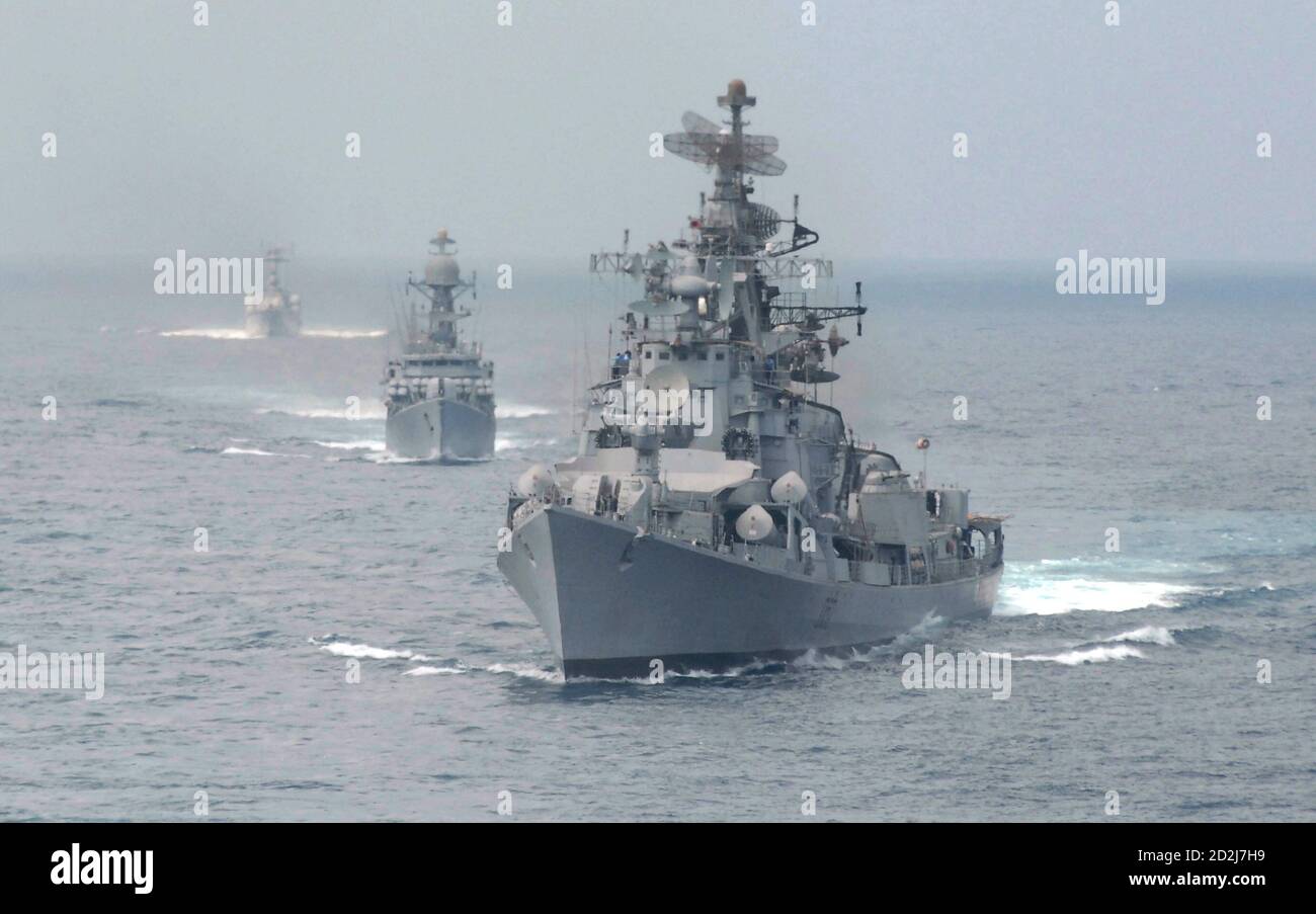 Indian Navy Exercise High Resolution Stock Photography and Images - Alamy