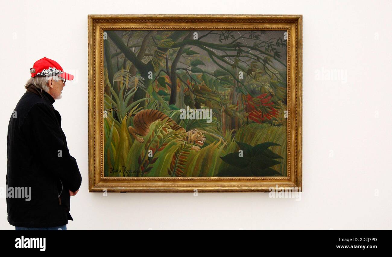 Henri Rousseau Surprised