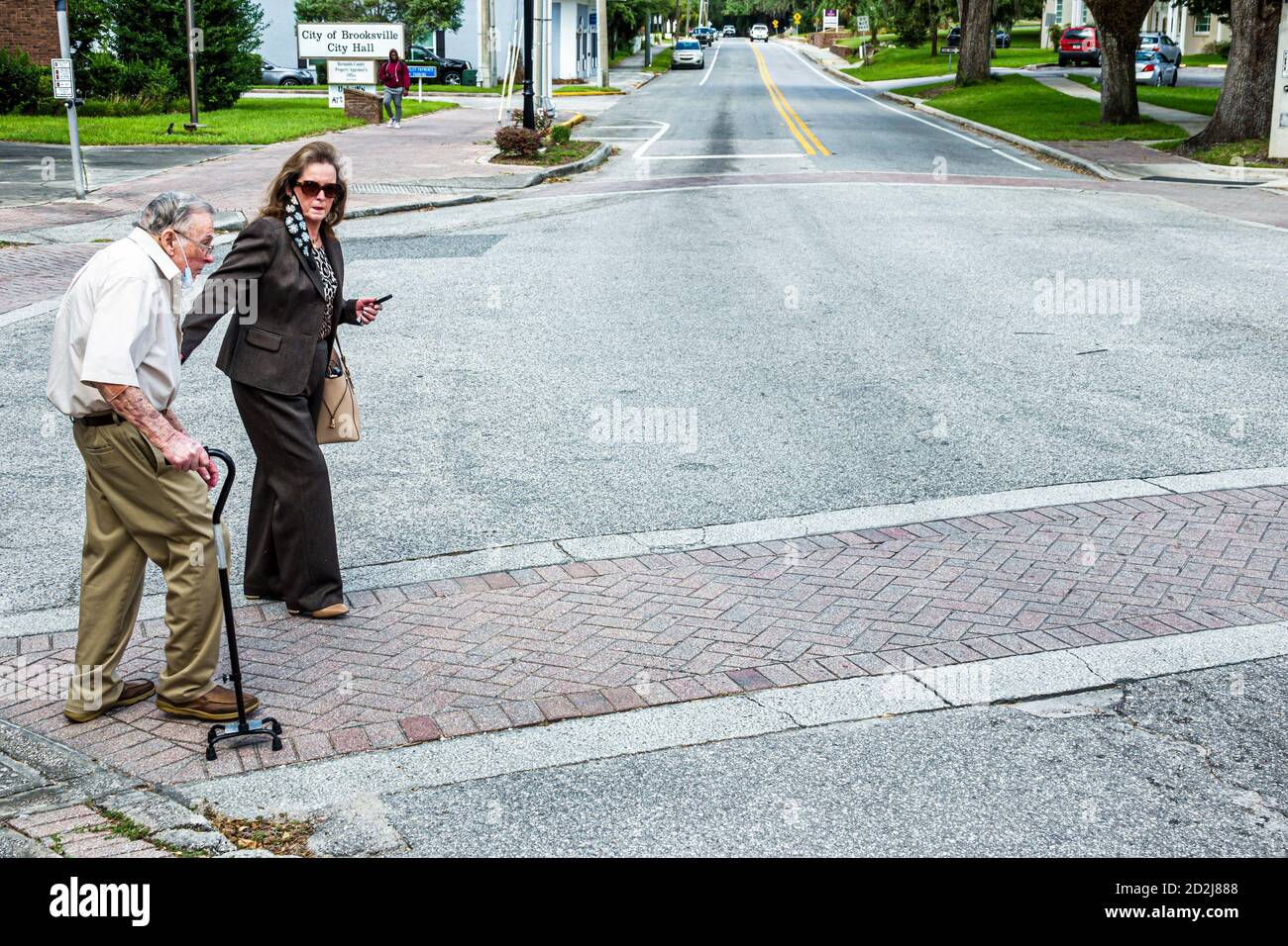 Older woman and younger man hi-res stock photography and images - Alamy