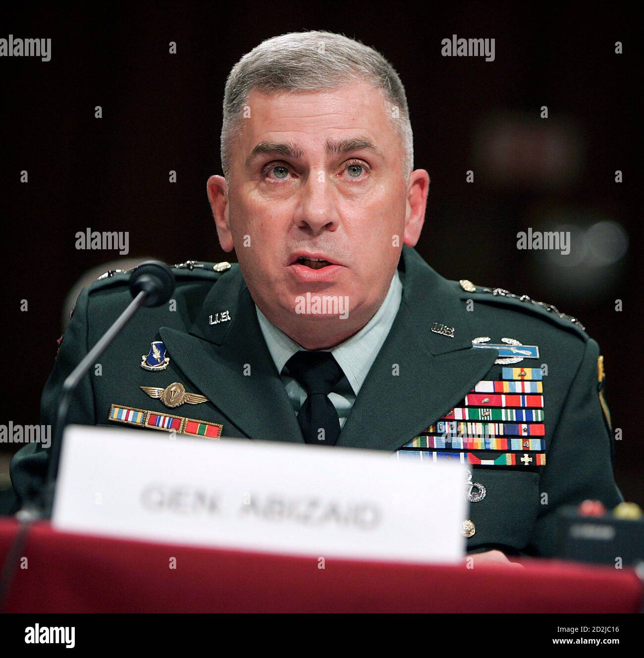 U s army general john abizaid hi-res stock photography and images - Alamy