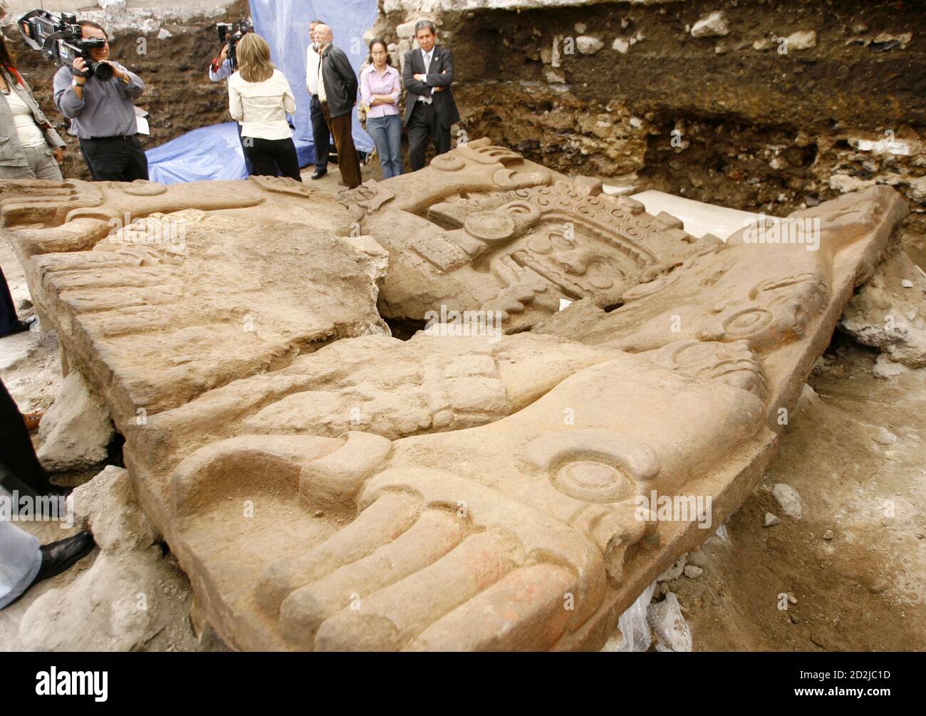 Tlaltecuhtli monolith hi-res stock photography and images - Alamy