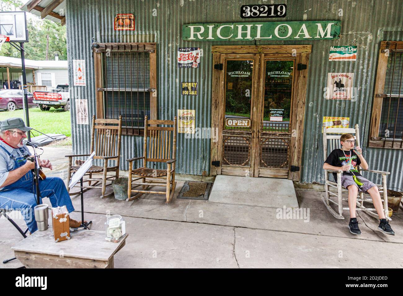 Florida,Webster,Withlacoochee State Forest,Richloam General Store ...