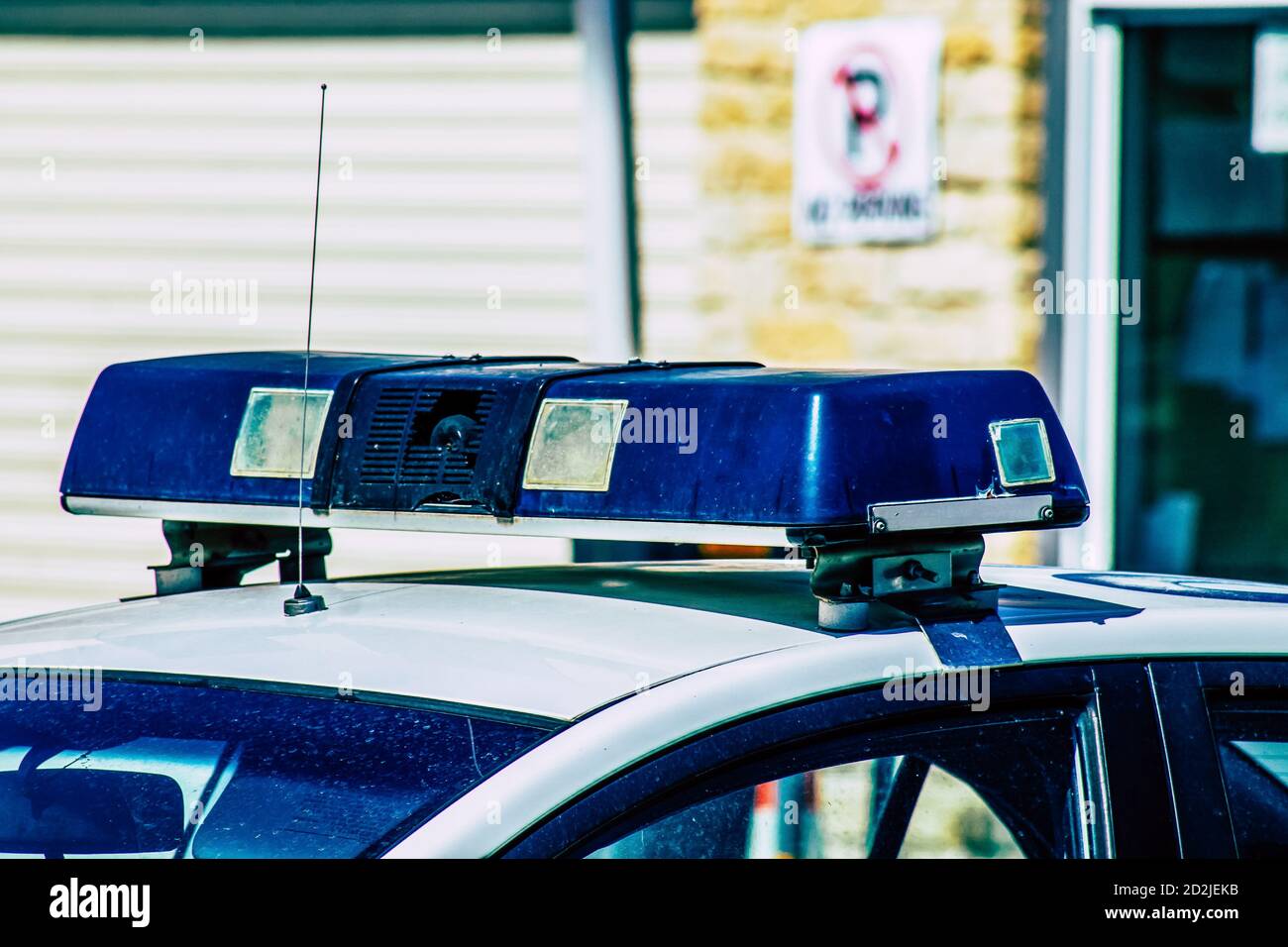 Cyprus police car hi-res stock photography and images - Alamy